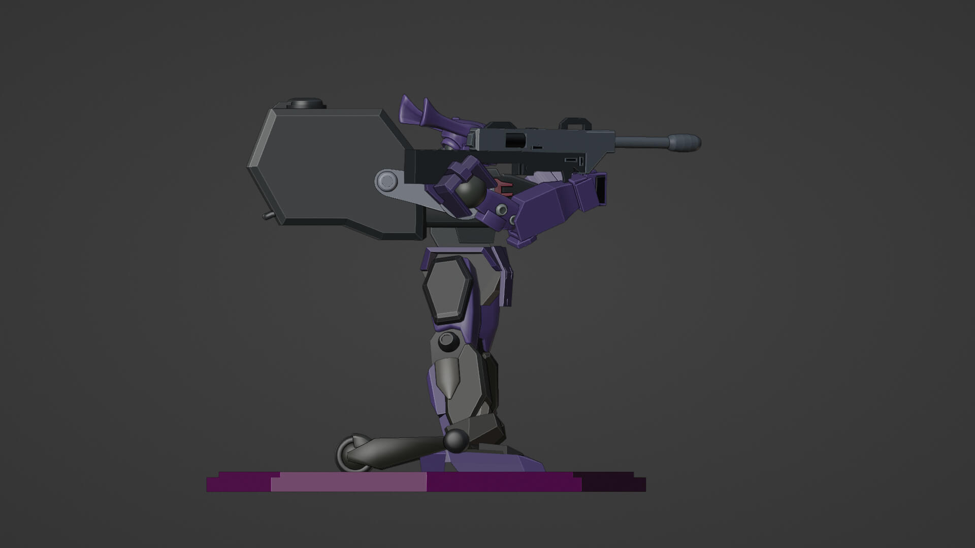 Sutherland Shoulder Bazooka - 3D Print Model by Redclay777