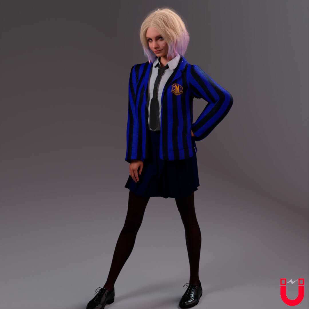 Enid for G8.1F and G9 - Daz Content by redmagnet