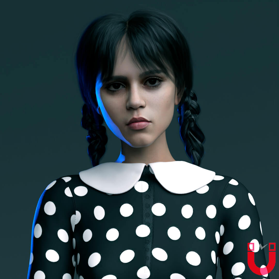 Wednesday for G8.1F and G9 - Daz Content by redmagnet