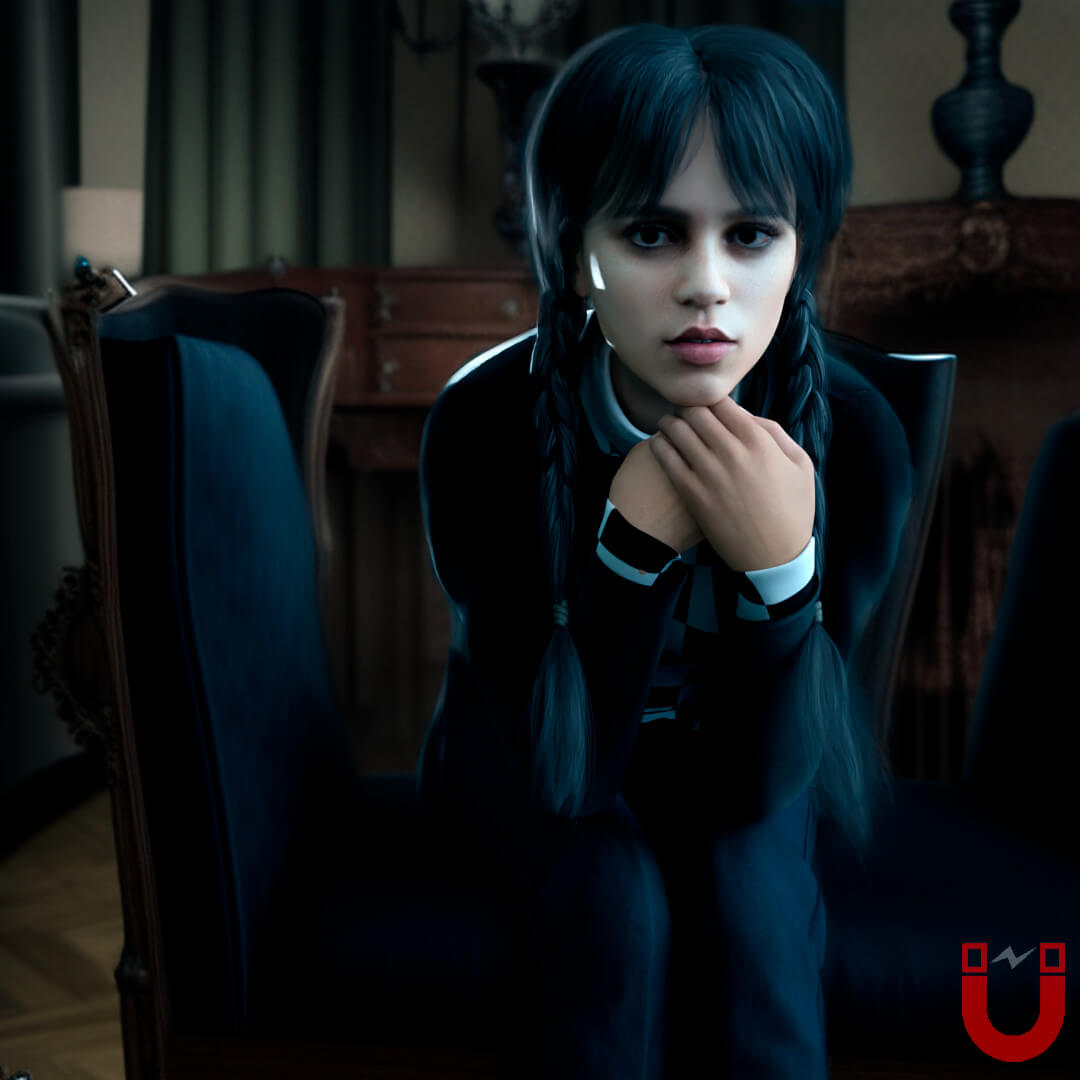 Wednesday for G8.1F and G9 - Daz Content by redmagnet