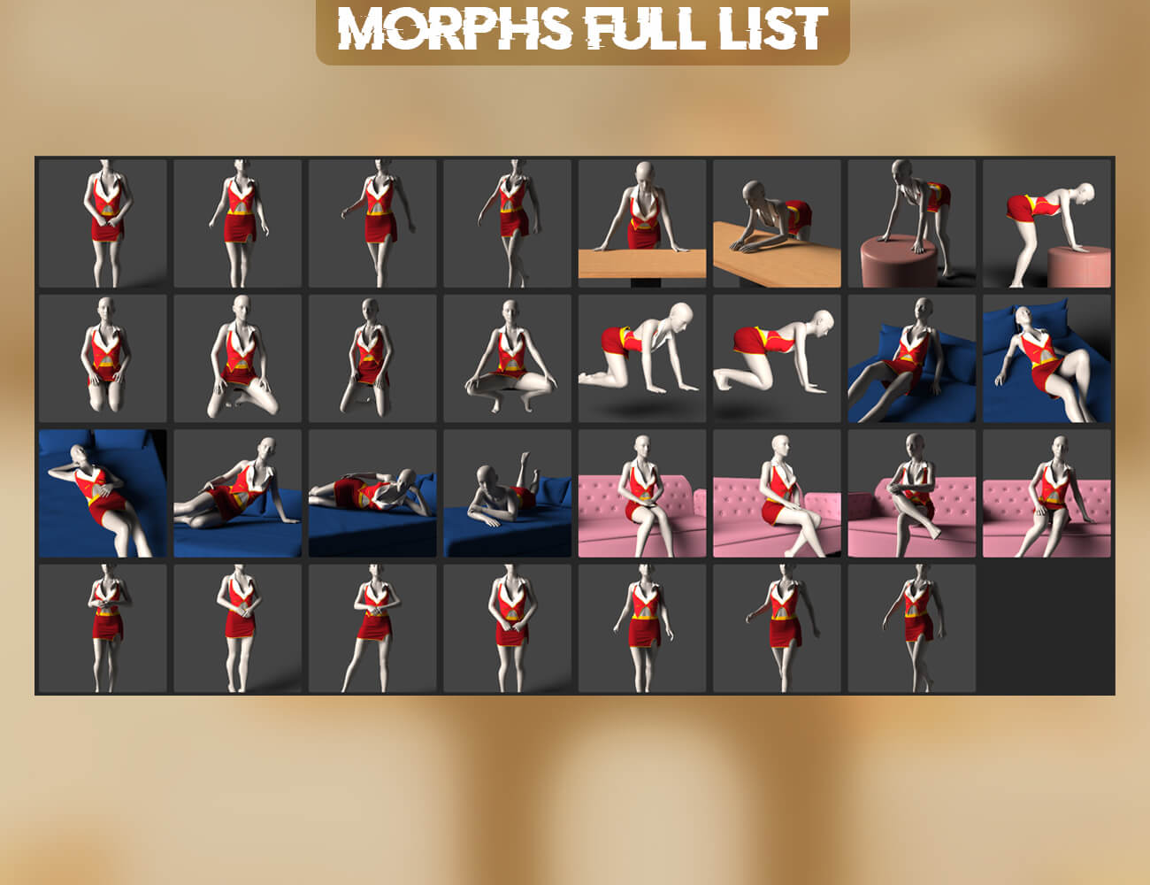 RQL-dForce Casino Dealer Outfit With Open Top G8F & G8.1 Daz Content by ...