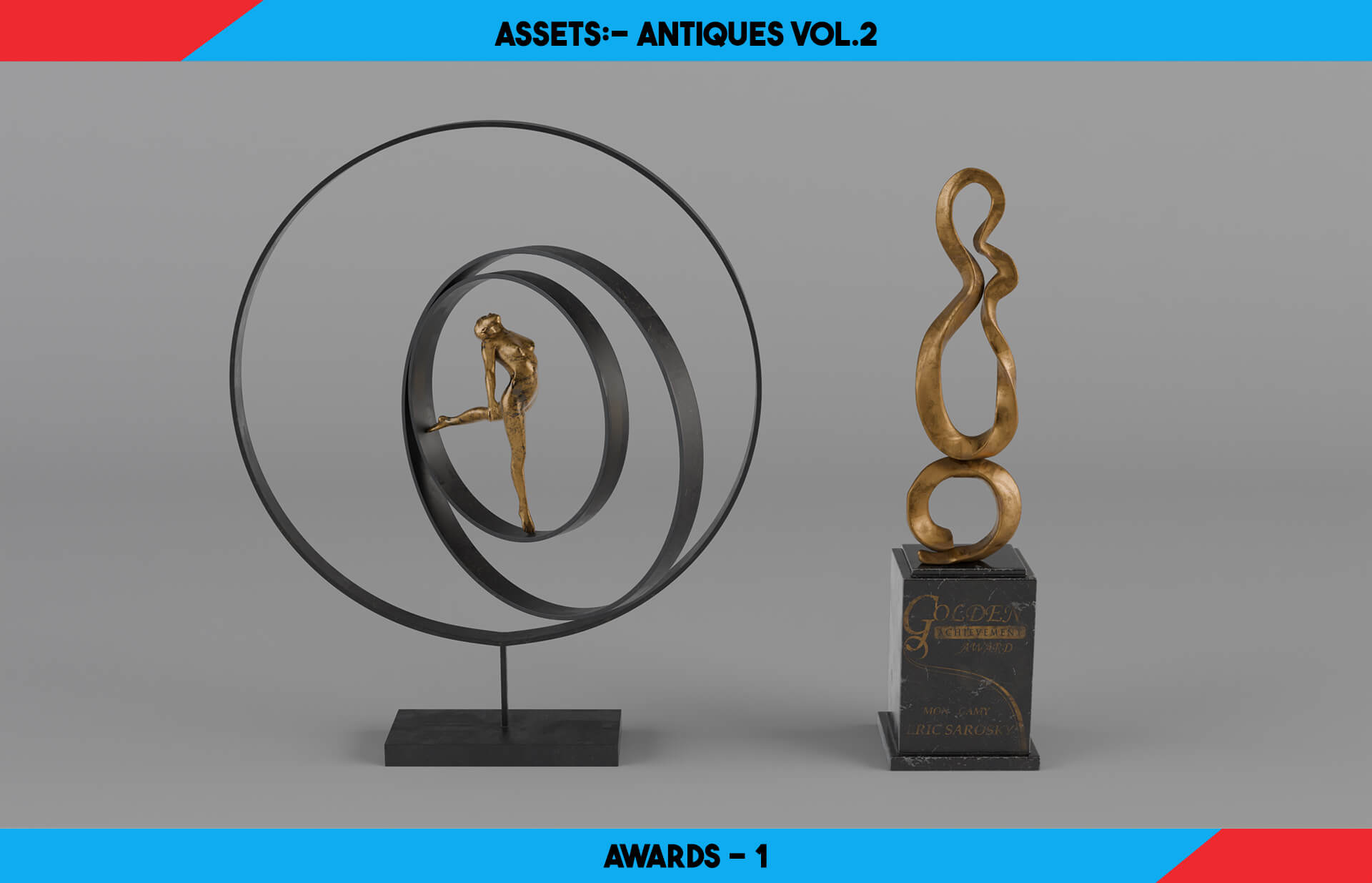 Antique Props Vol 2 - 3D Model by redrust
