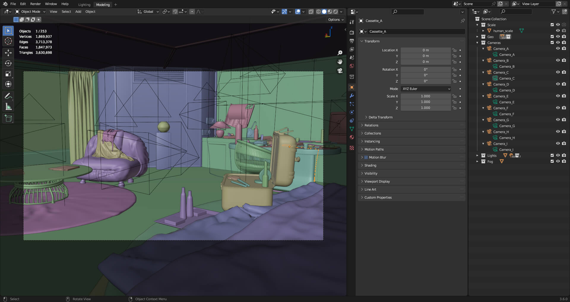 Atomic Room Asset Pack - 3D Model by redrust