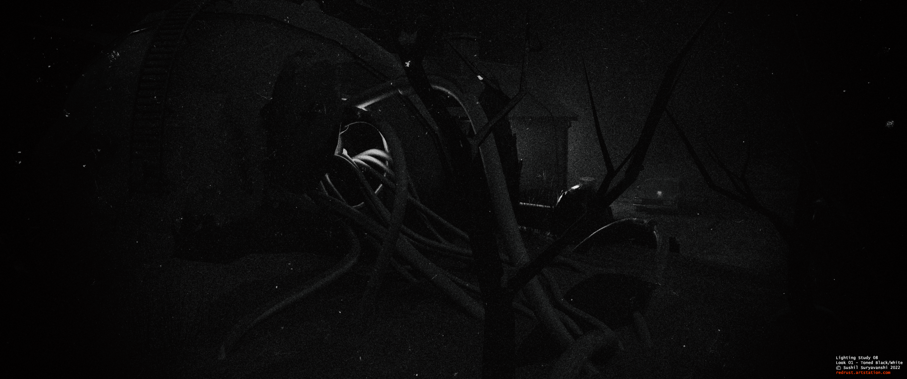 LS 08 Snowy House 3D Render, Digital Art by redrust