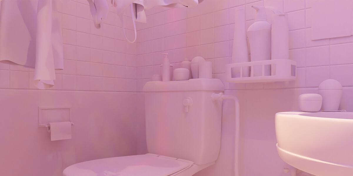 Mima Bathroom Asset Pack - 3D Model by redrust