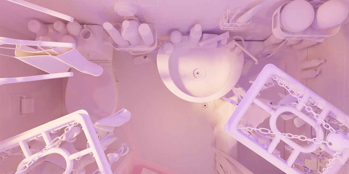 Mima Bathroom Asset Pack - 3D Model by redrust