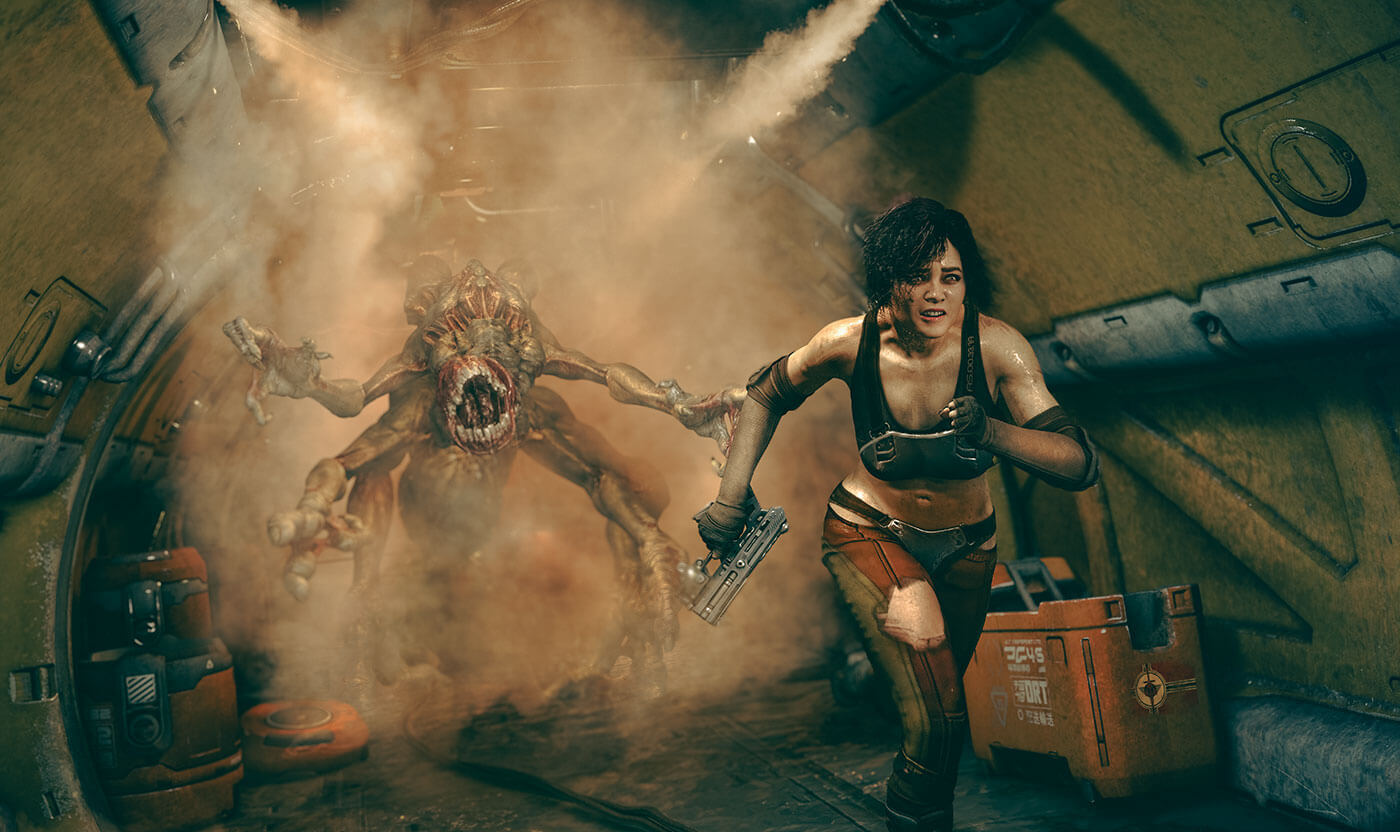 Renascentia - Run 3D Render, Digital Art by RedSpartan