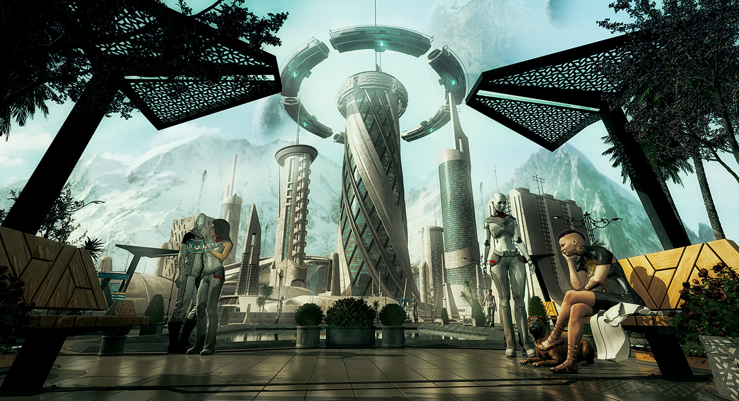 Sanctuary 3D Render | RenderHub Gallery