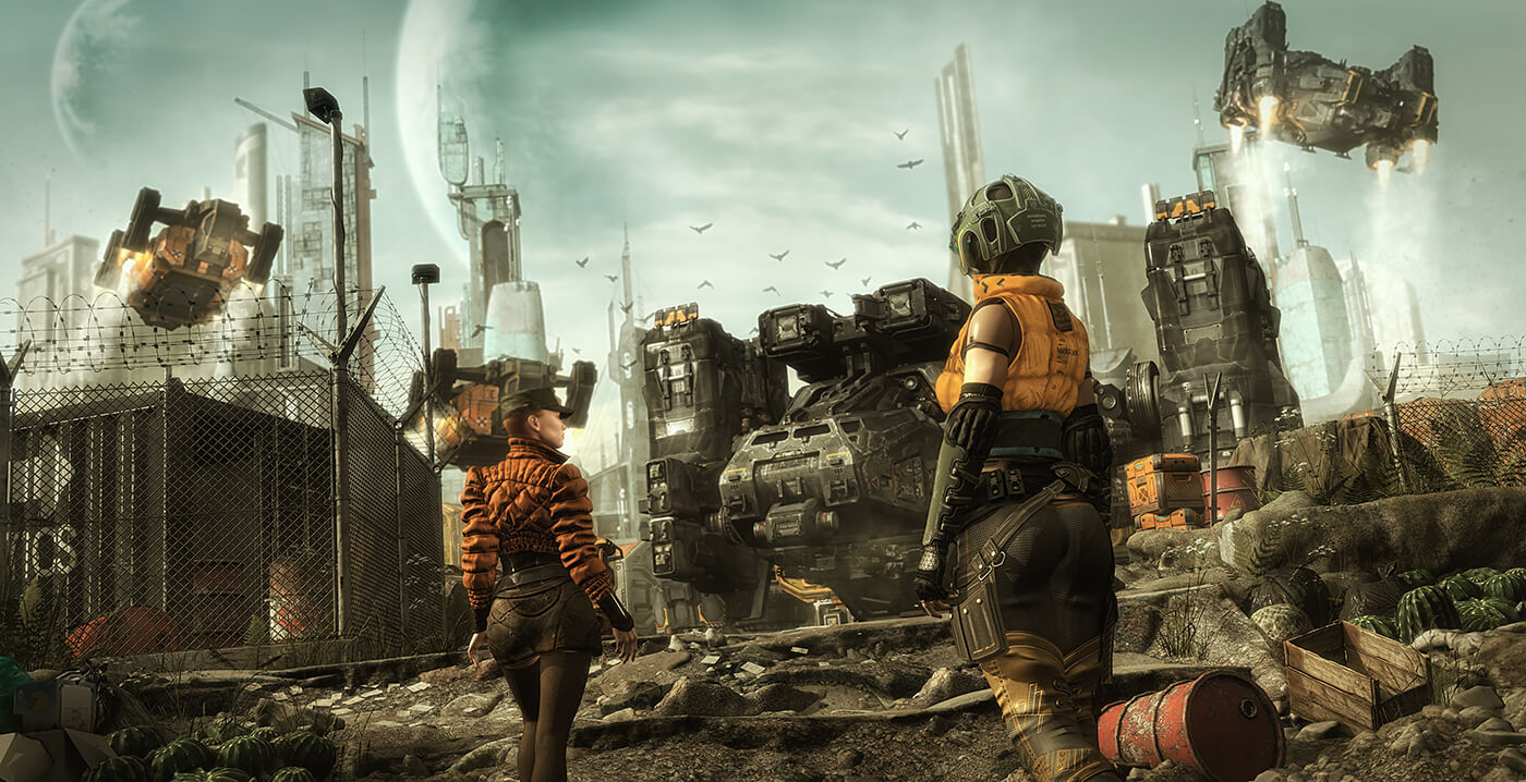 The Port 3D Render | RenderHub Gallery