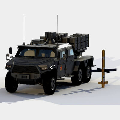 Dongfeng Mengshi HJ10 Antitank Version - 3D Model by Reisa