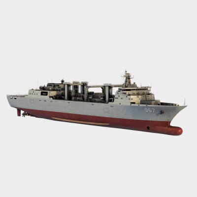Type 901 Class Fleet Replenishment Ship - 3D Model by Reisa
