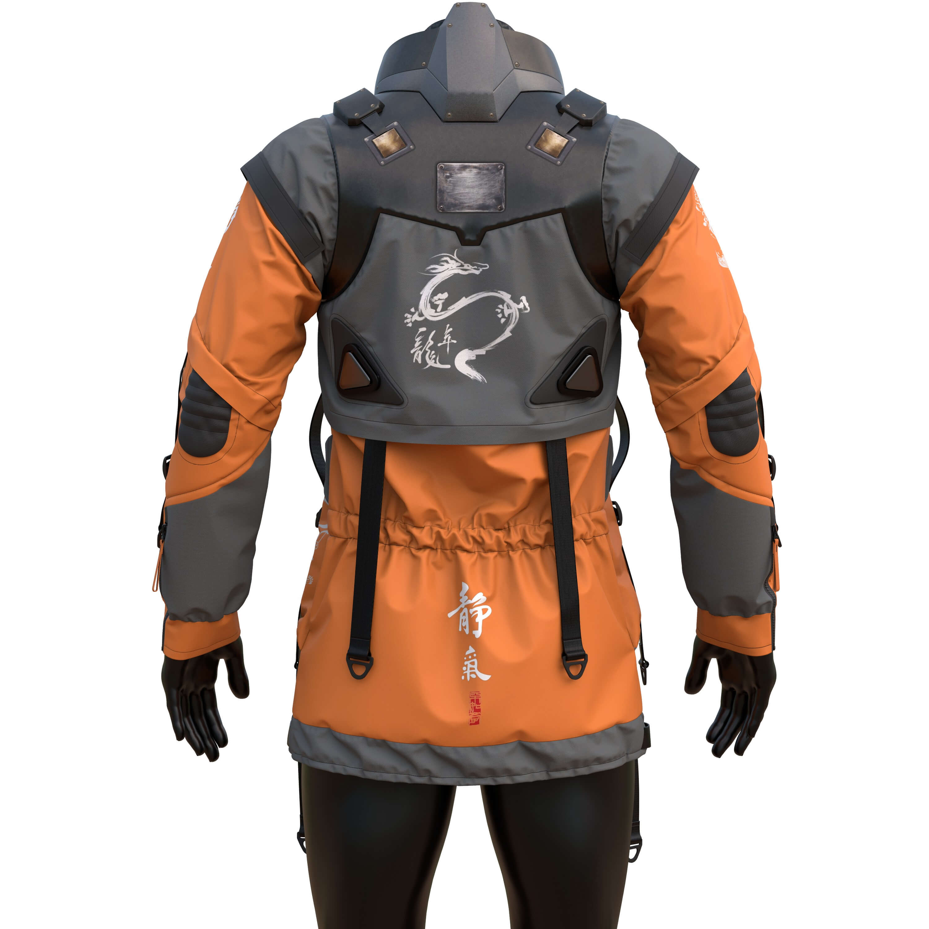Jacket 3D Render, Digital Art by Reisya