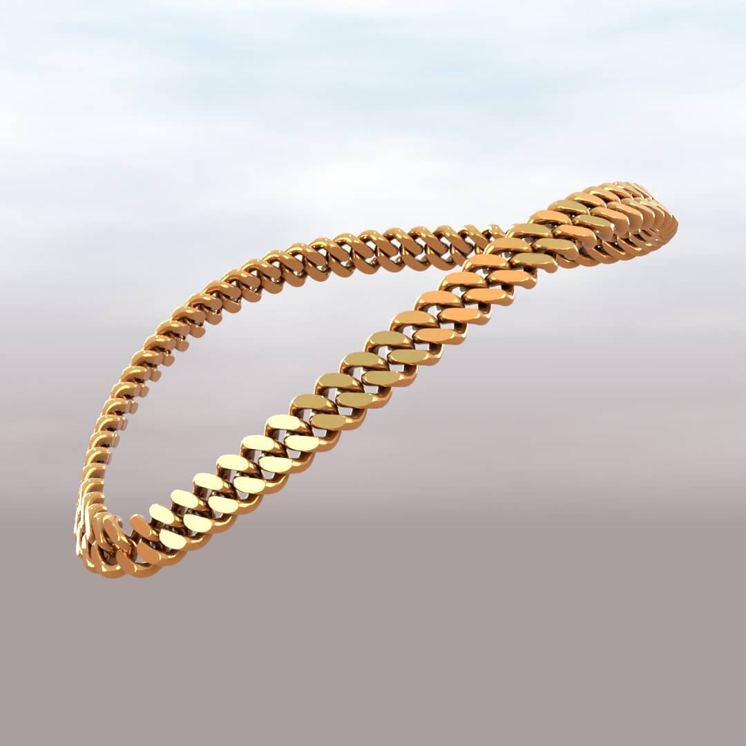 Cuban Chain - 3D Model by RelDoval