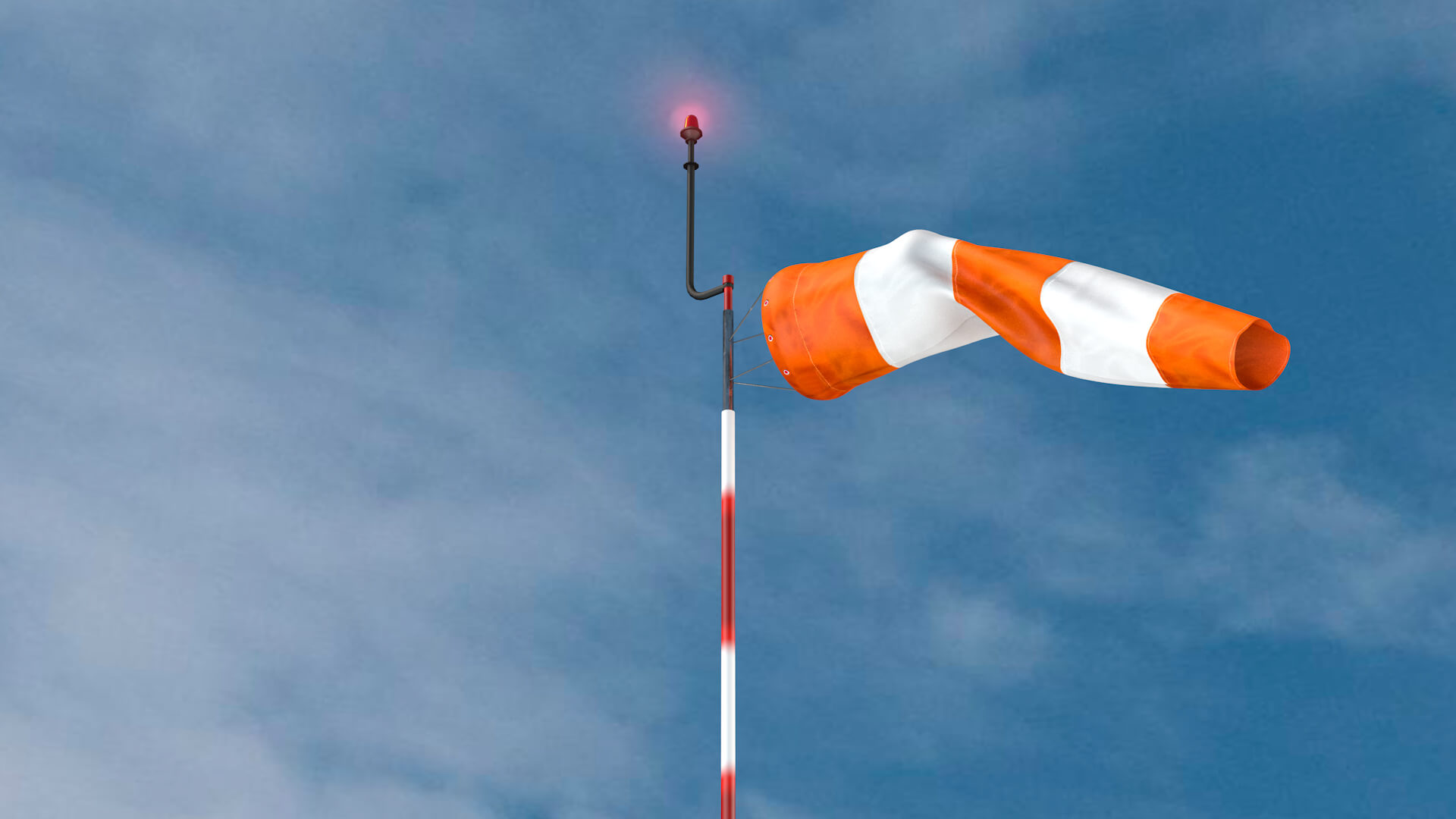 Airport Windsock - 3D Model by renatodalle