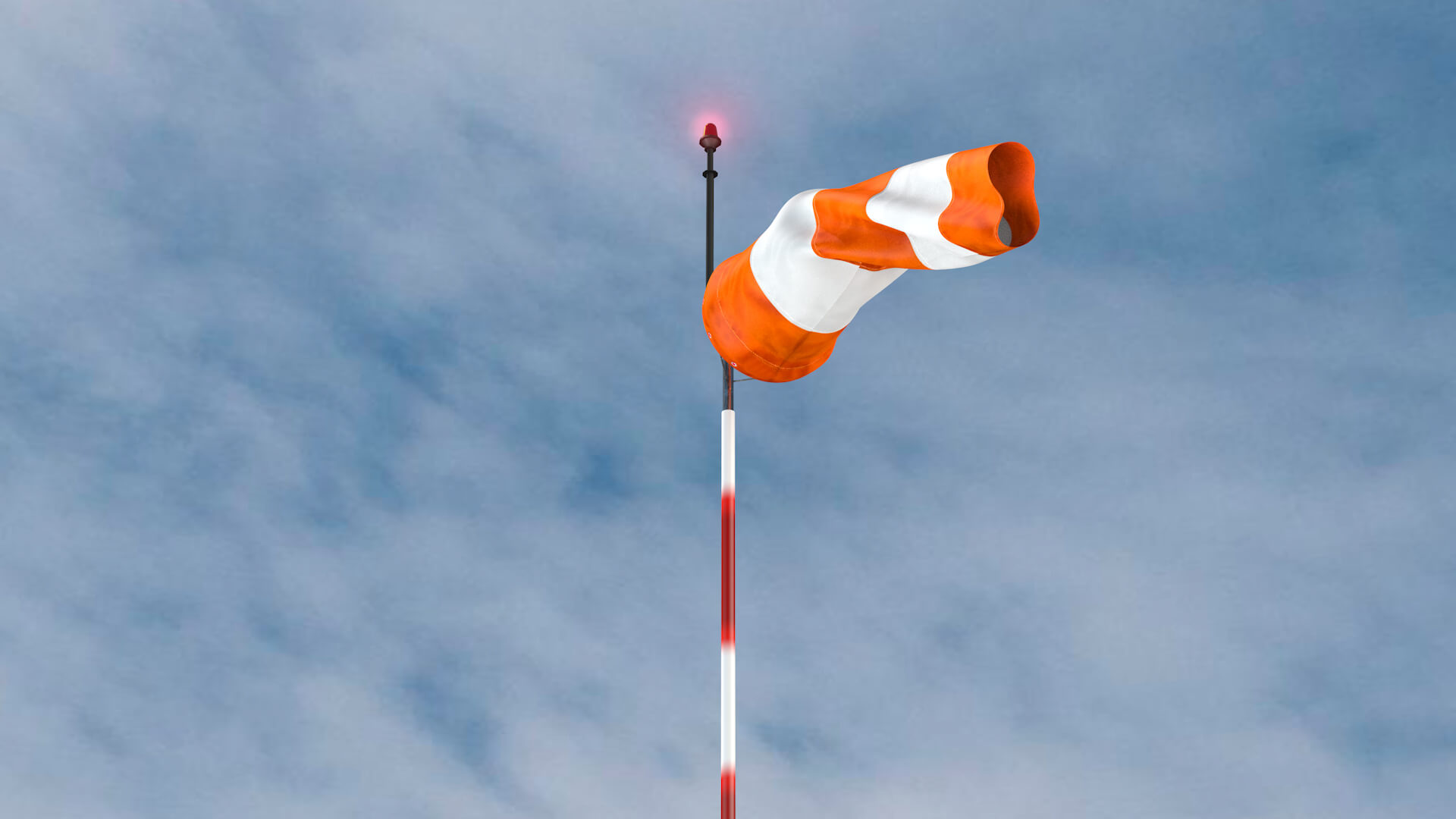 Airport Windsock - 3D Model by renatodalle