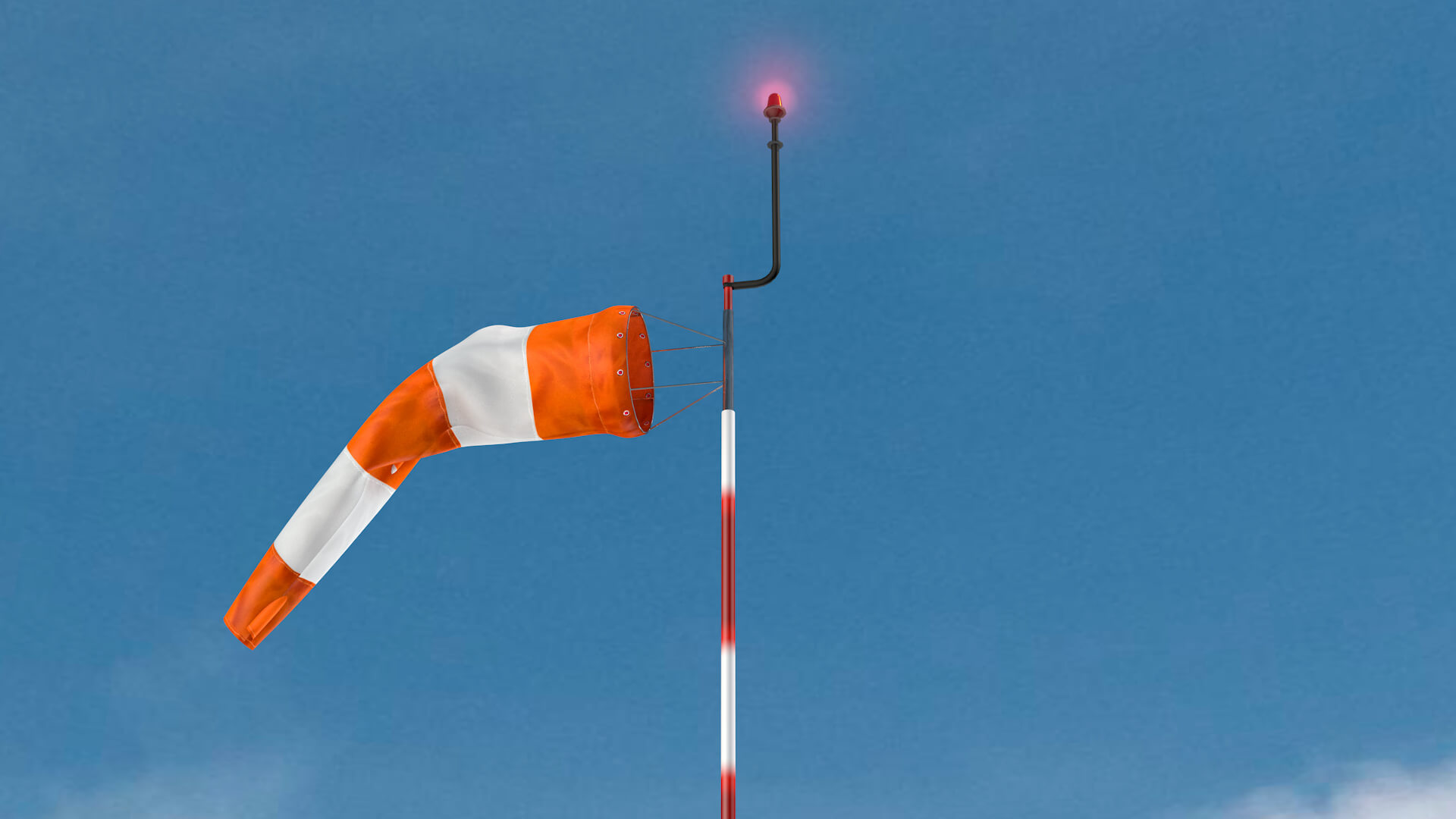 Airport Windsock - 3D Model by renatodalle
