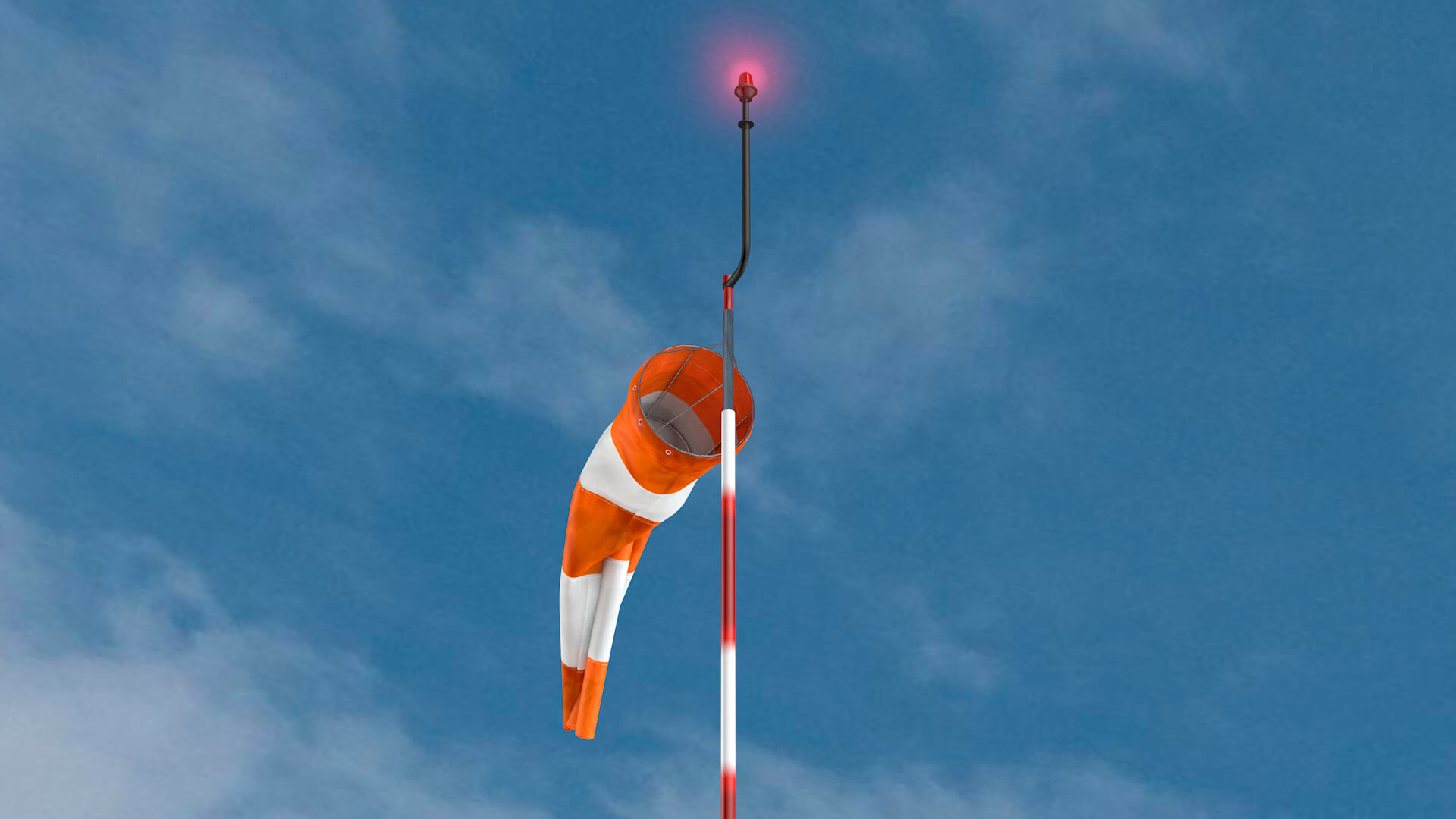 Airport Windsock - 3D Model by renatodalle