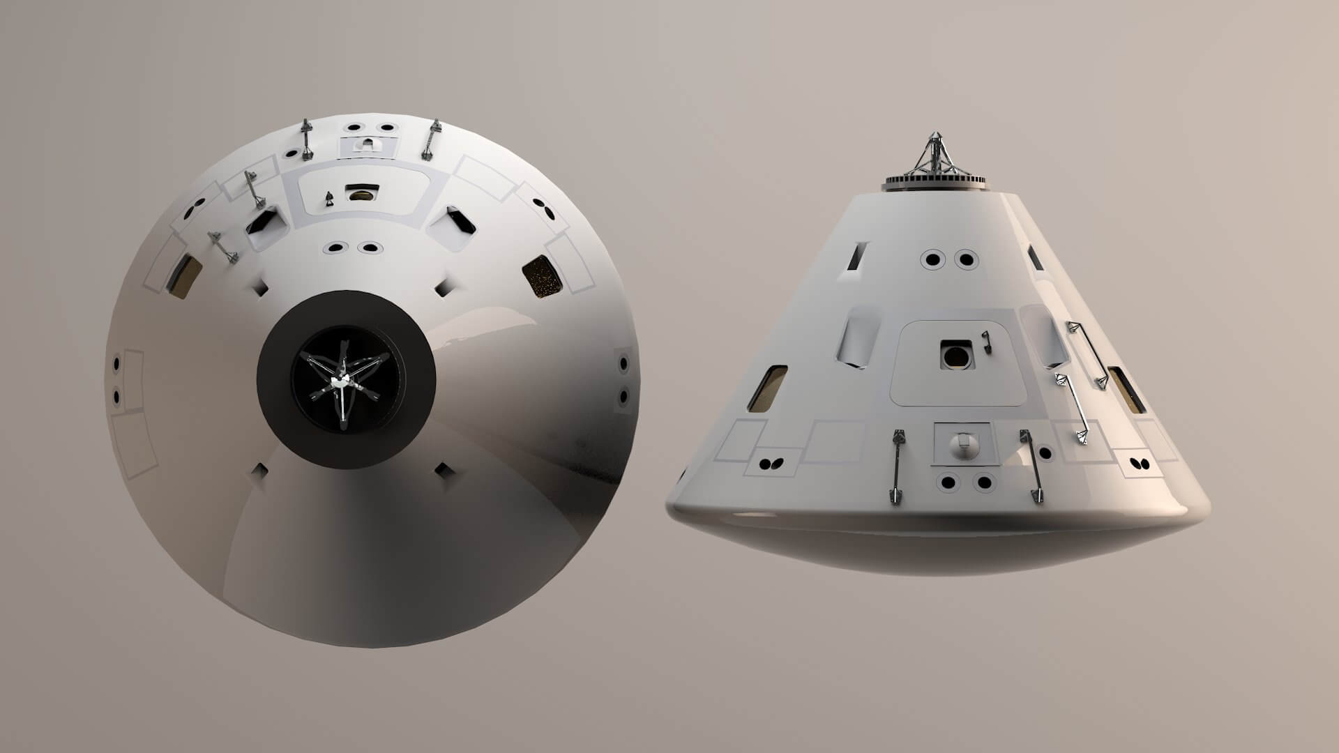 3d Printed Model Nasa Apollo