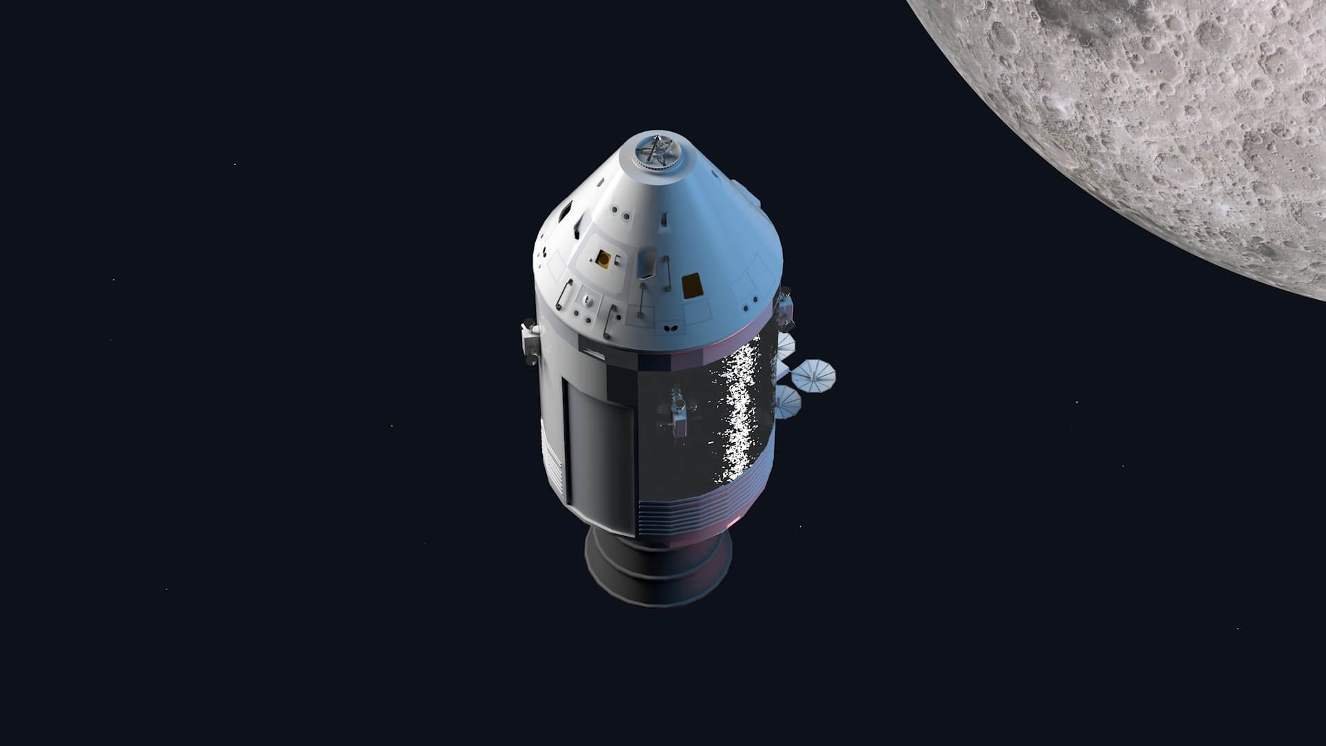 Apollo 11 NASA - 3D Model by renatodalle