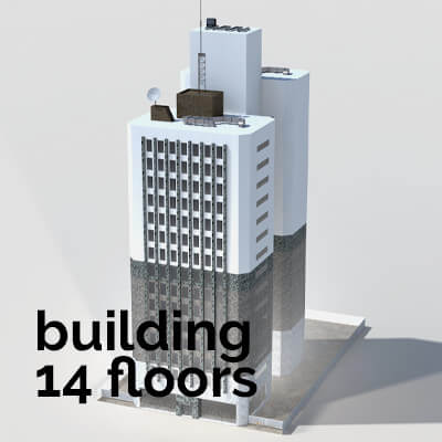 Building 5 And - 3D Model by renatodalle