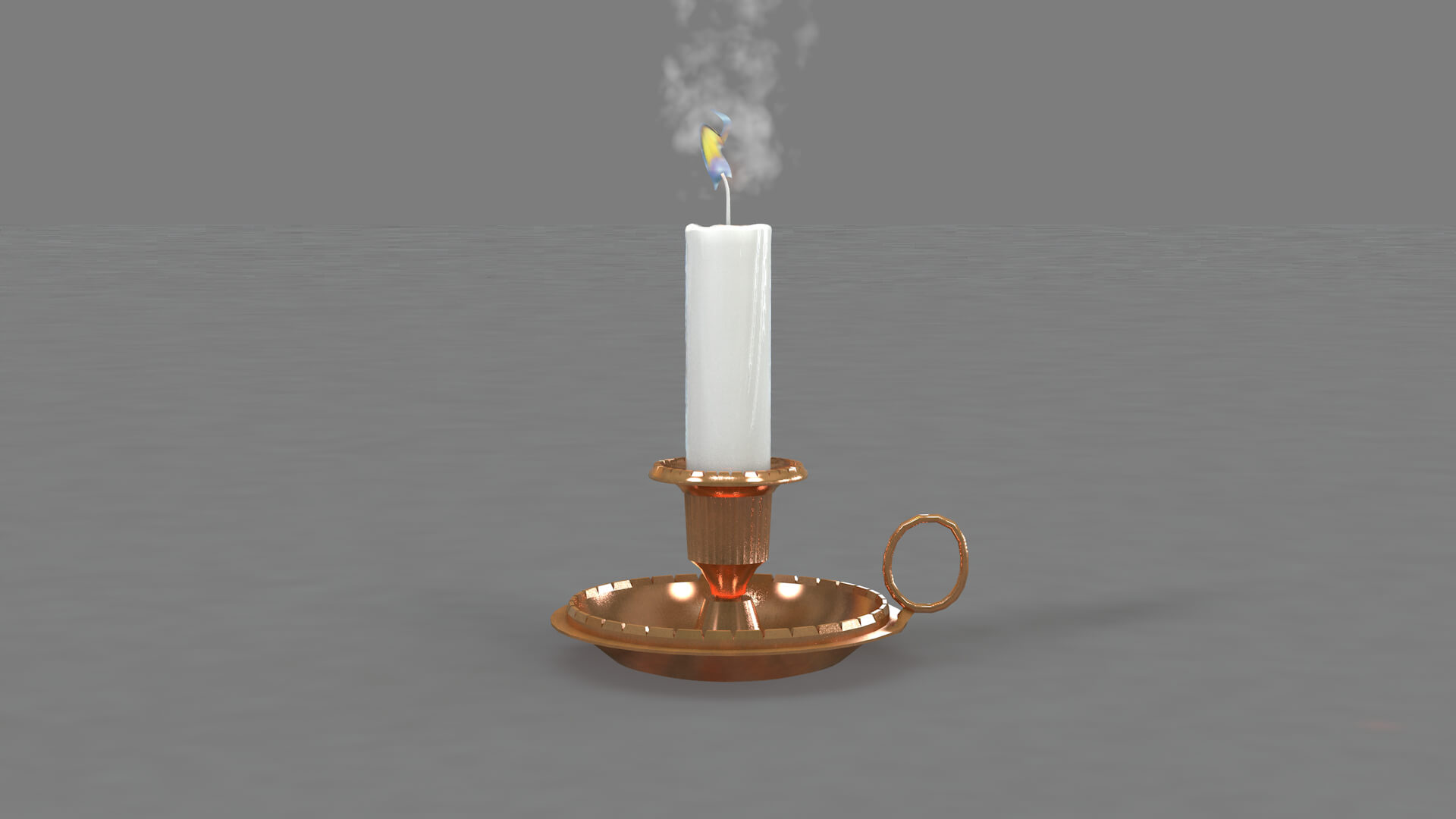 Candie Holder Copper - 3D Model by renatodalle