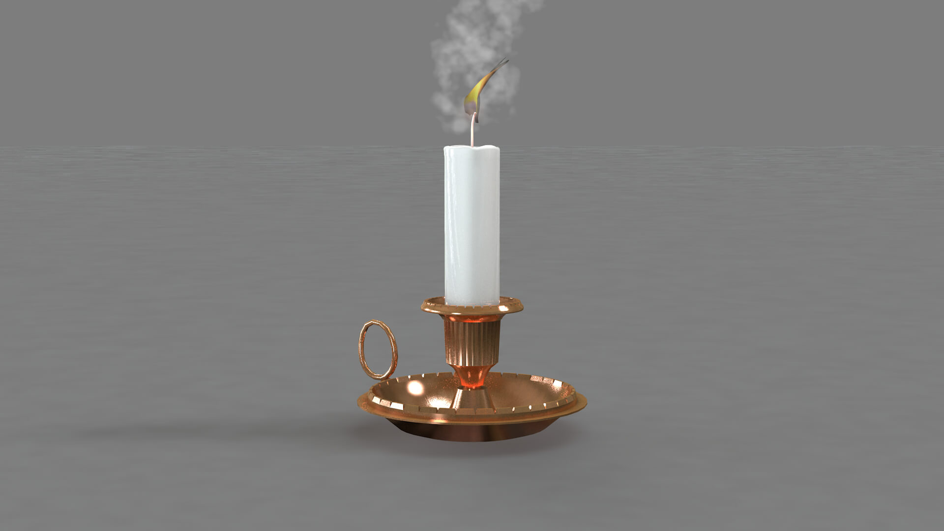 Candie Holder Copper - 3D Model by renatodalle