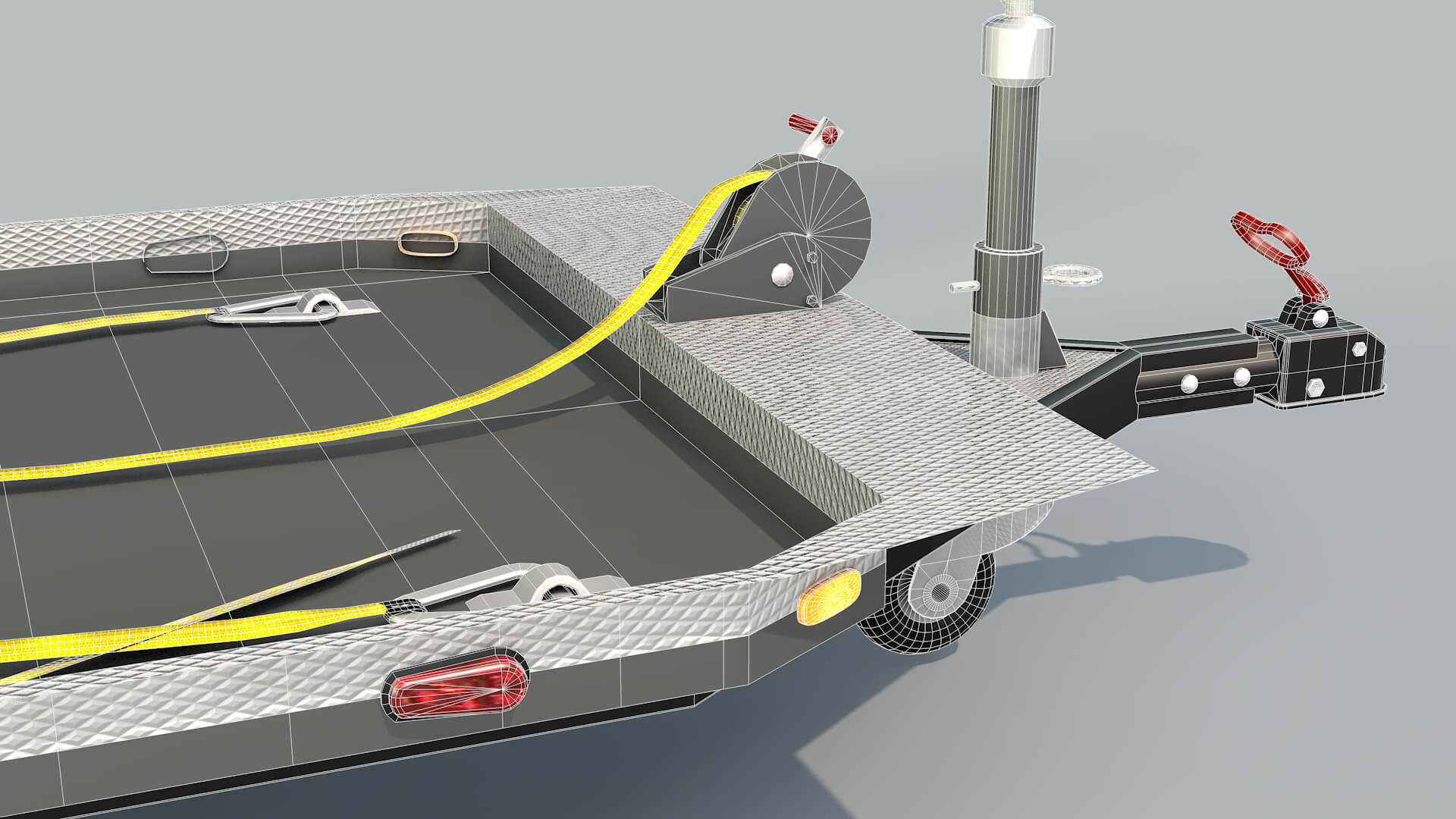 Car Platform - 3D Model by renatodalle