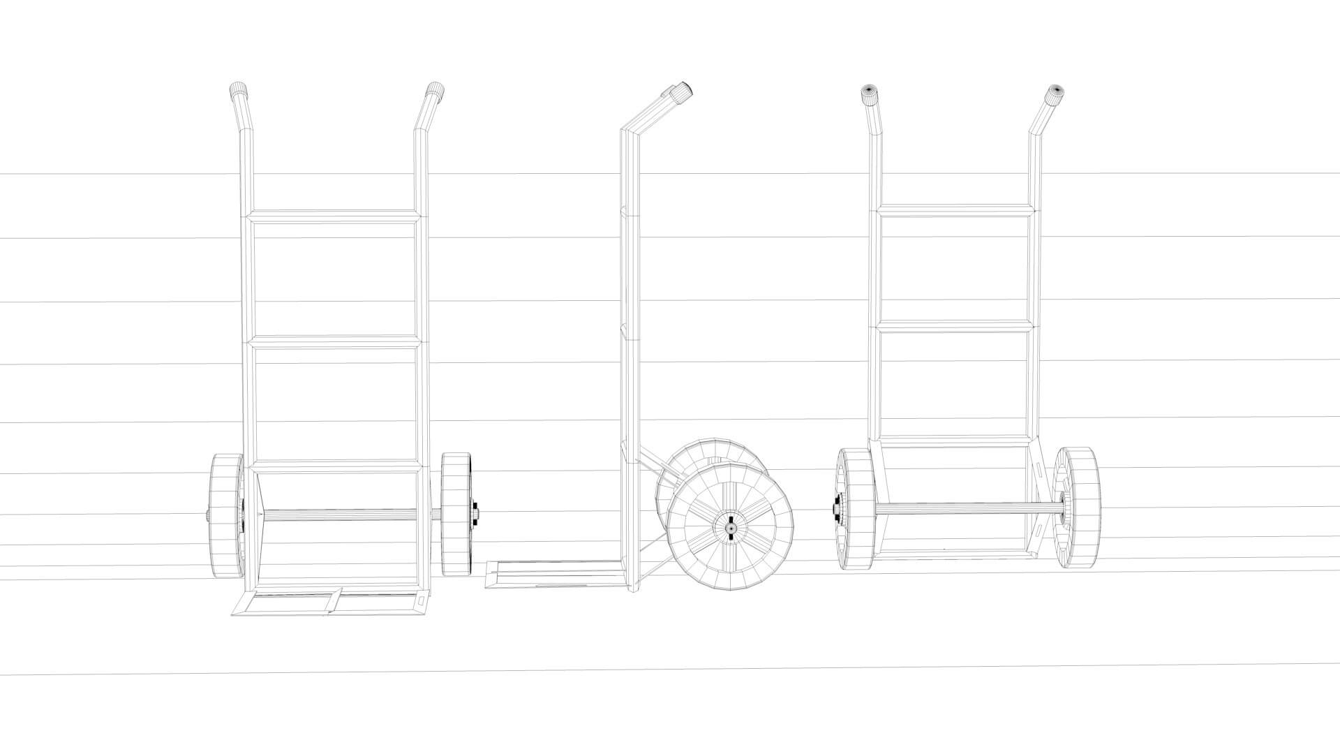 Cargo Cart Duo - 3D Model by renatodalle