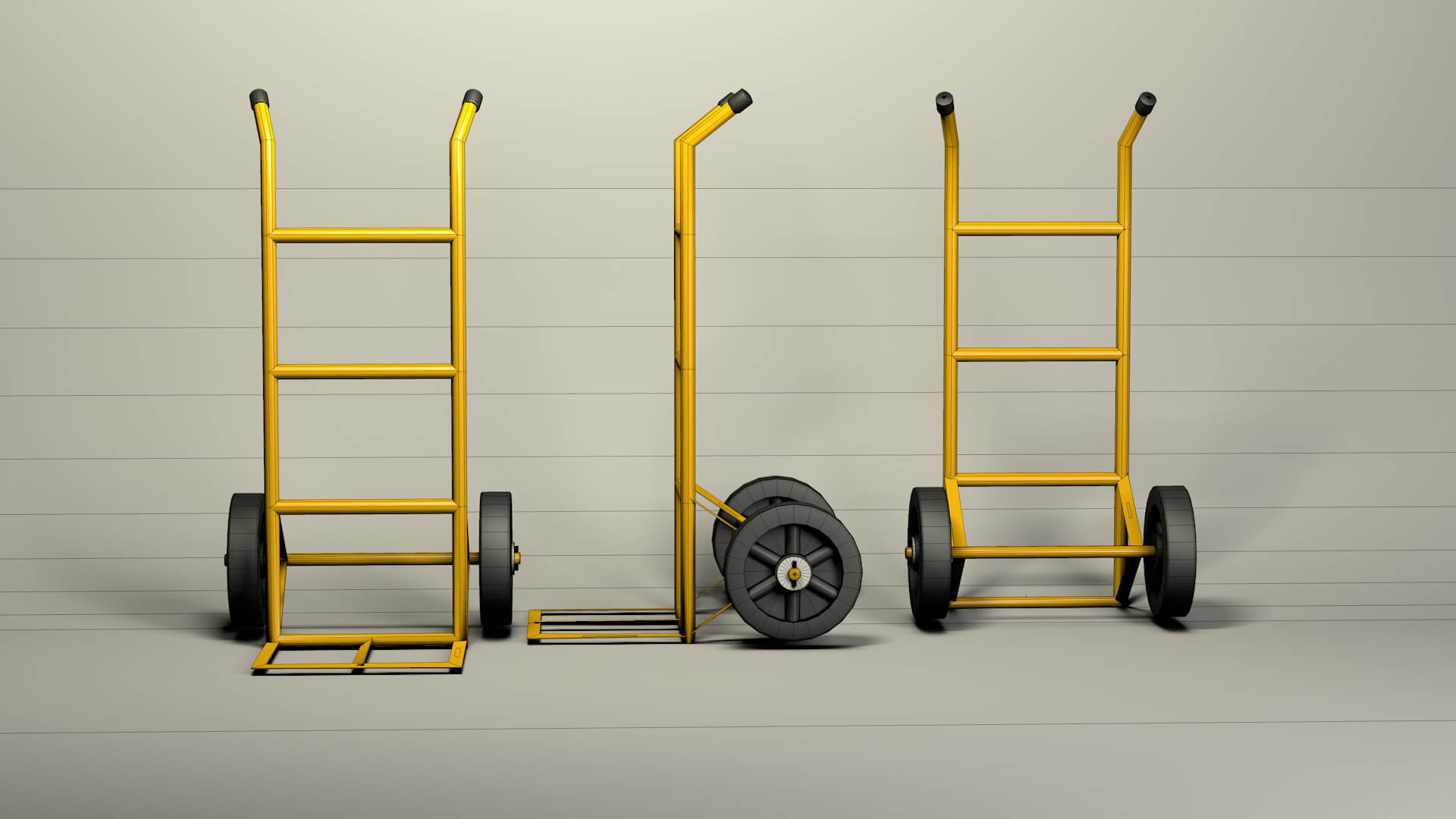 Cargo Cart Duo - 3D Model by renatodalle