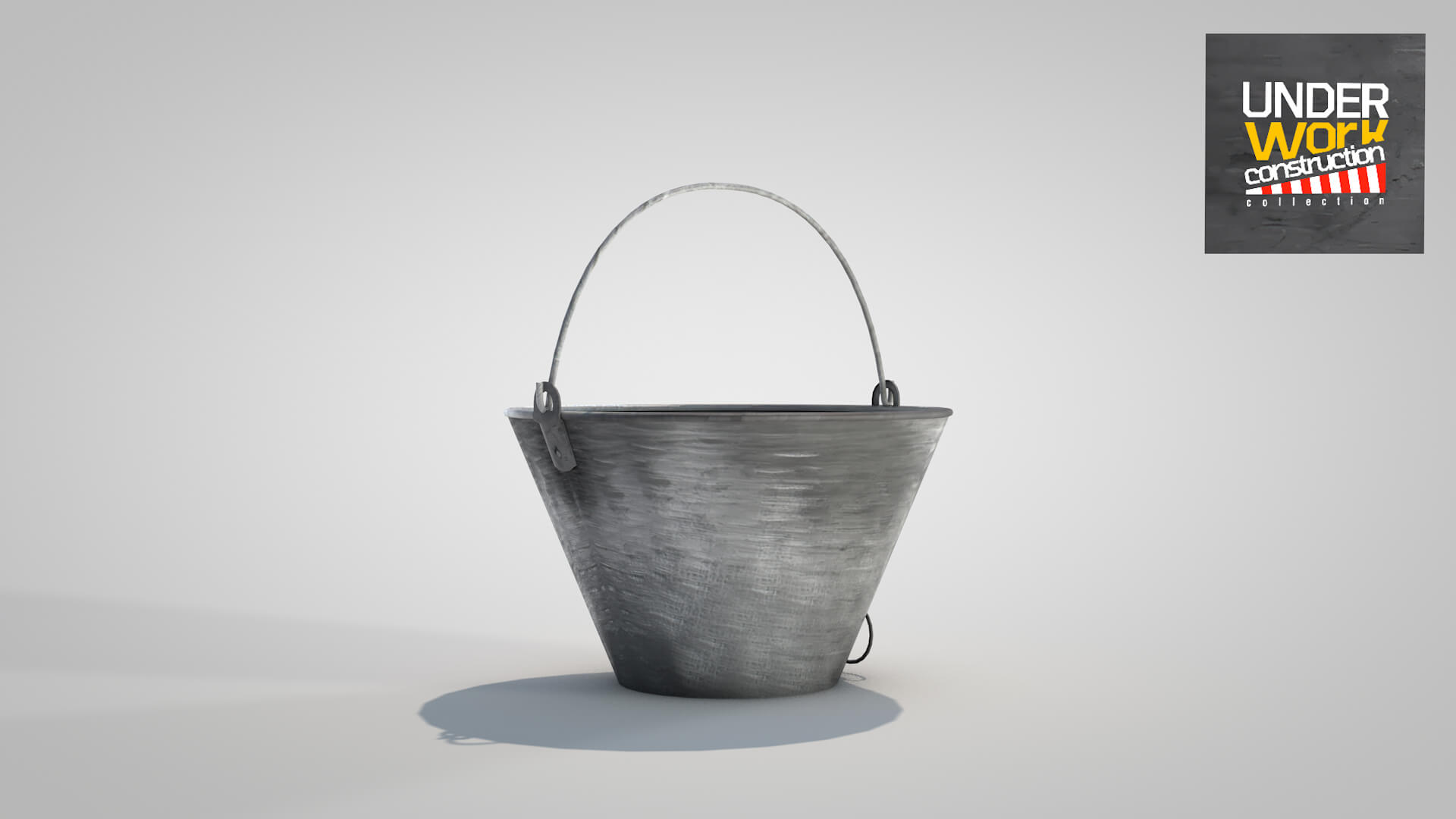 Construction Bucket - 3D Model by renatodalle