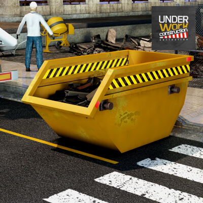 Debris Bucket - 3D Model by renatodalle