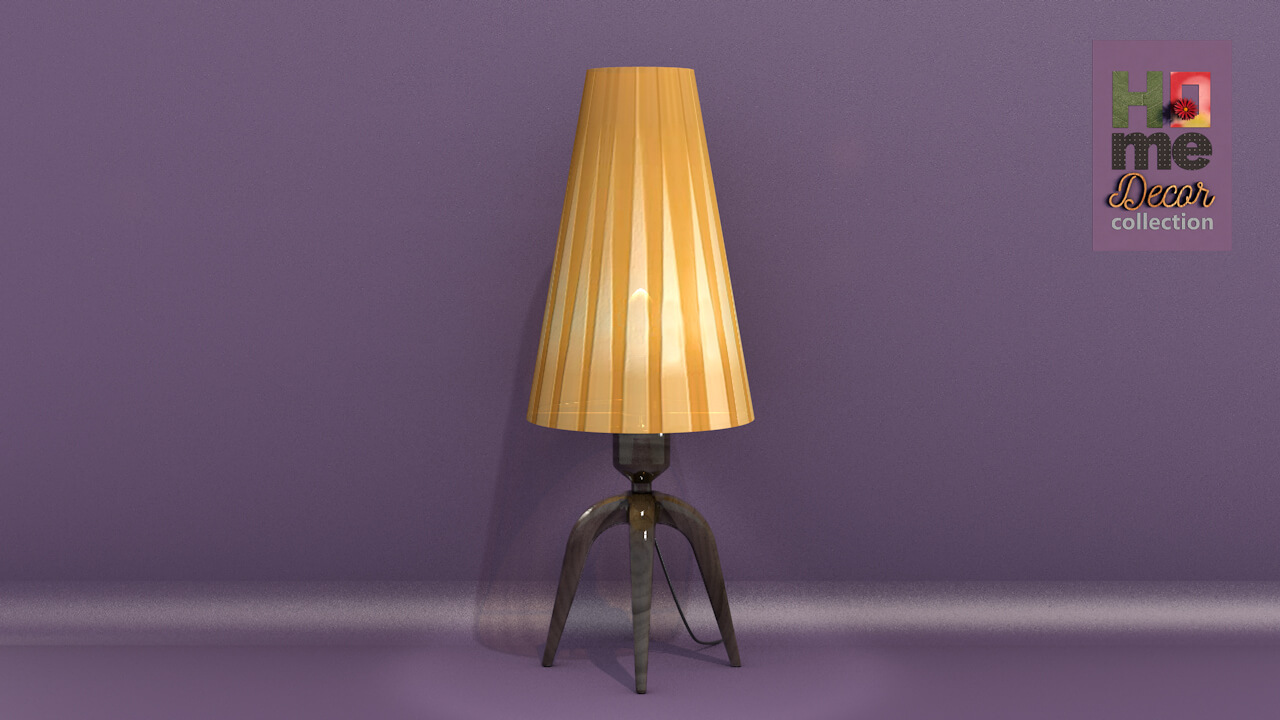 Decorative Lampshade - 3D Model by renatodalle