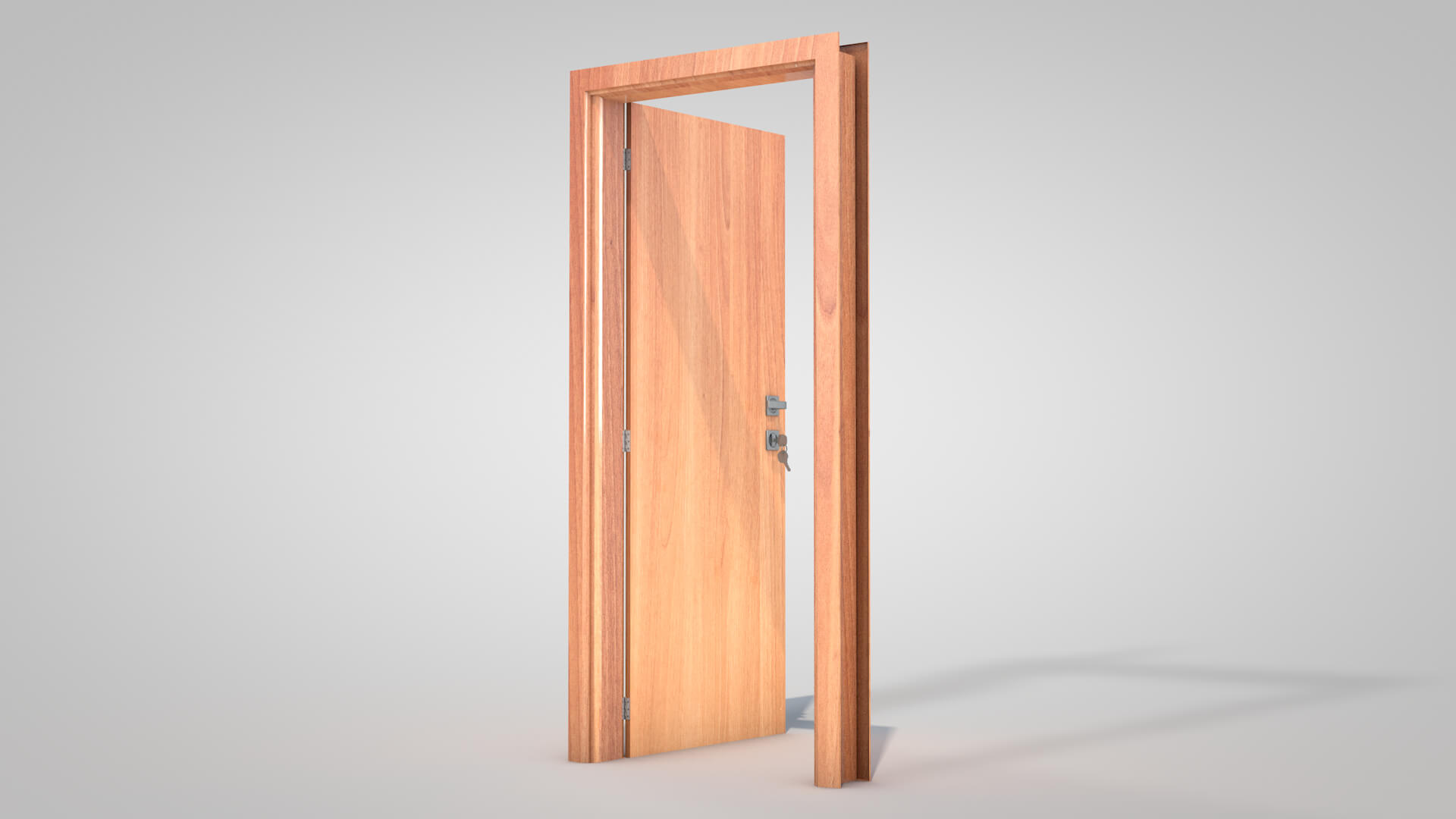 Door - Interior Door 3D Model by renatodalle