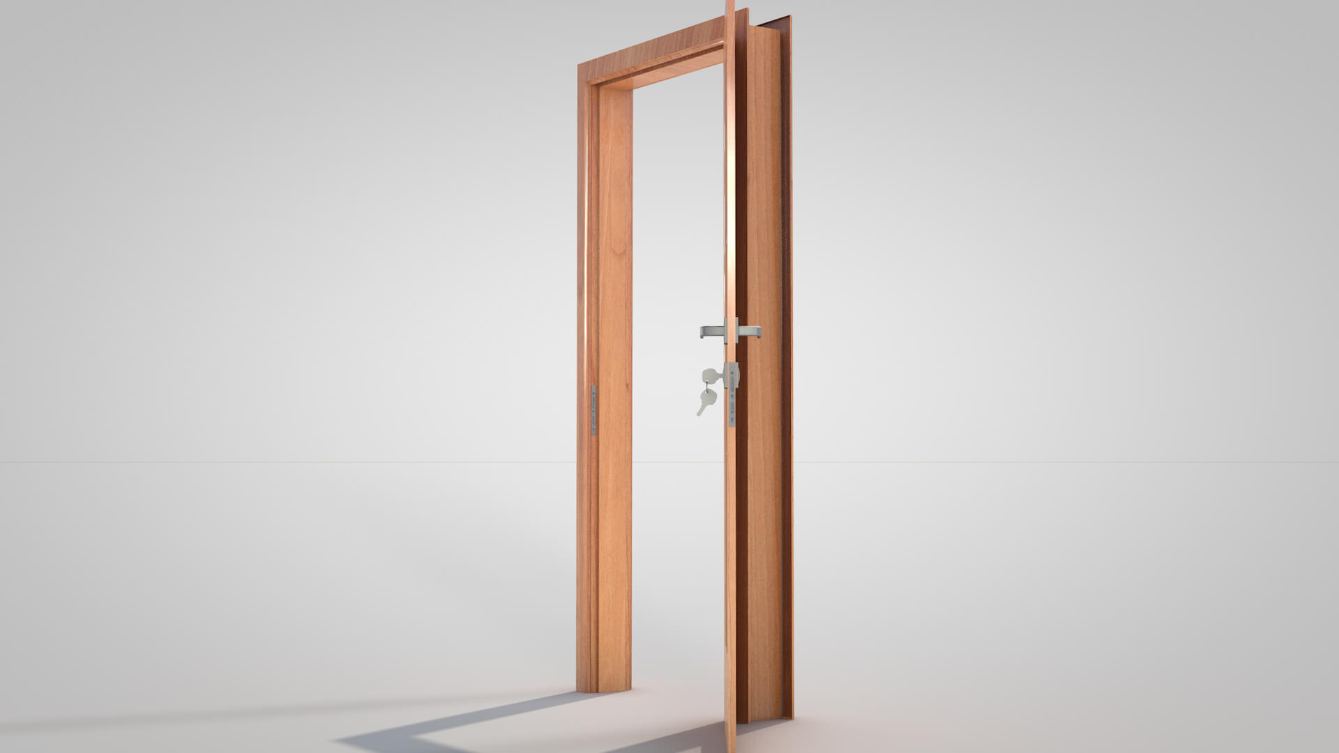 Door - Kitchen Glass Door 3D Model by renatodalle