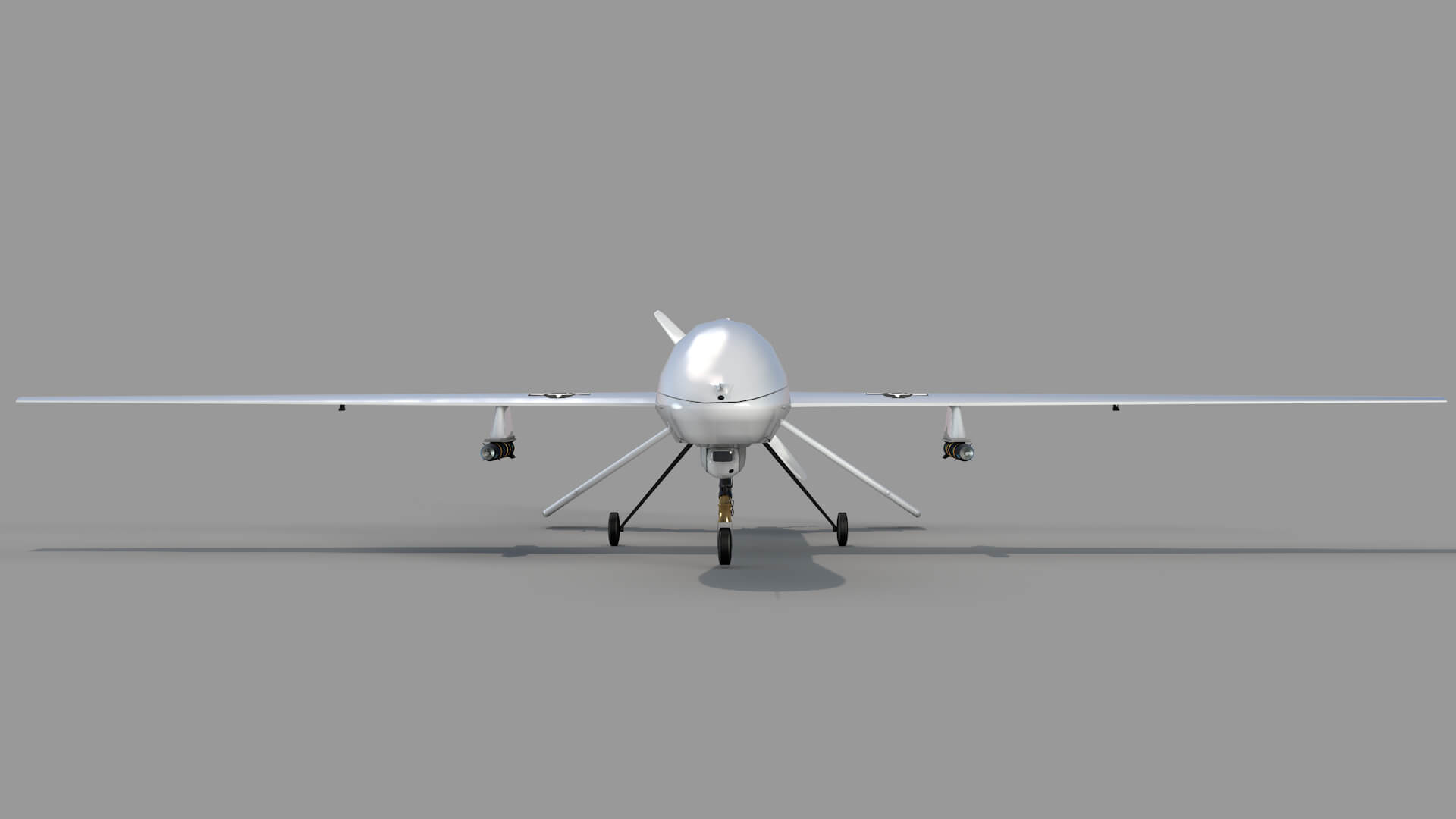Drone Military Predator Mq-1B 3D Model by renatodalle