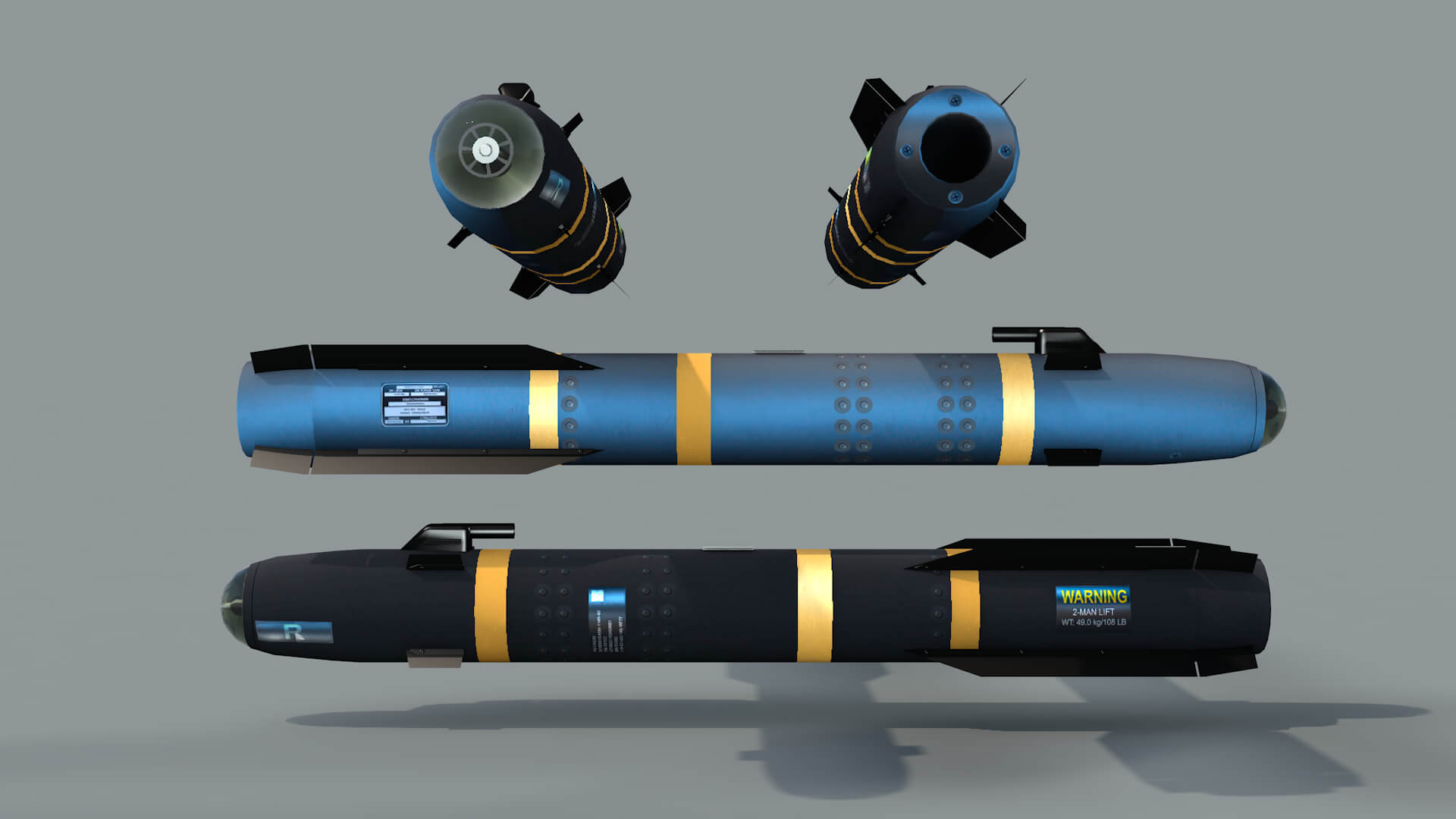 Drone Military Predator Mq-1B 3D Model by renatodalle