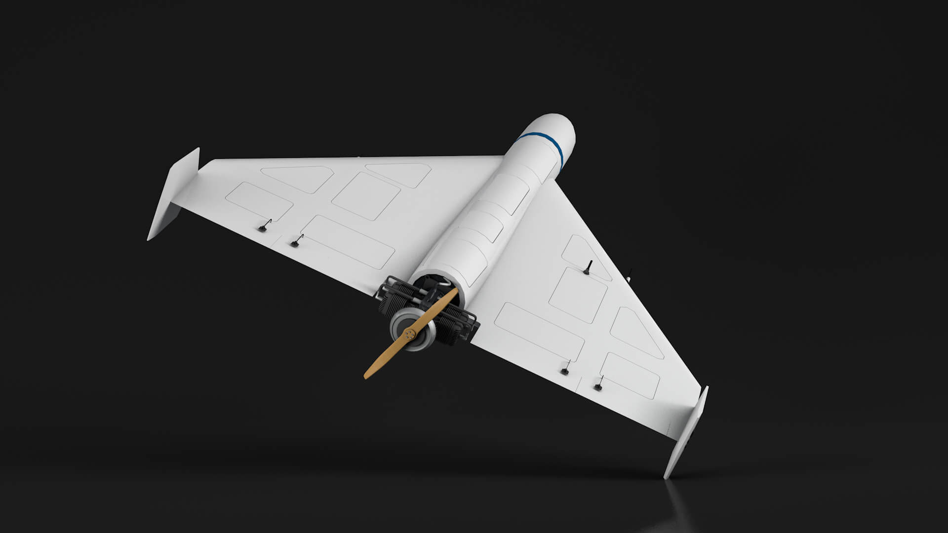 Drone Shahed 136 - 3D Model by renatodalle