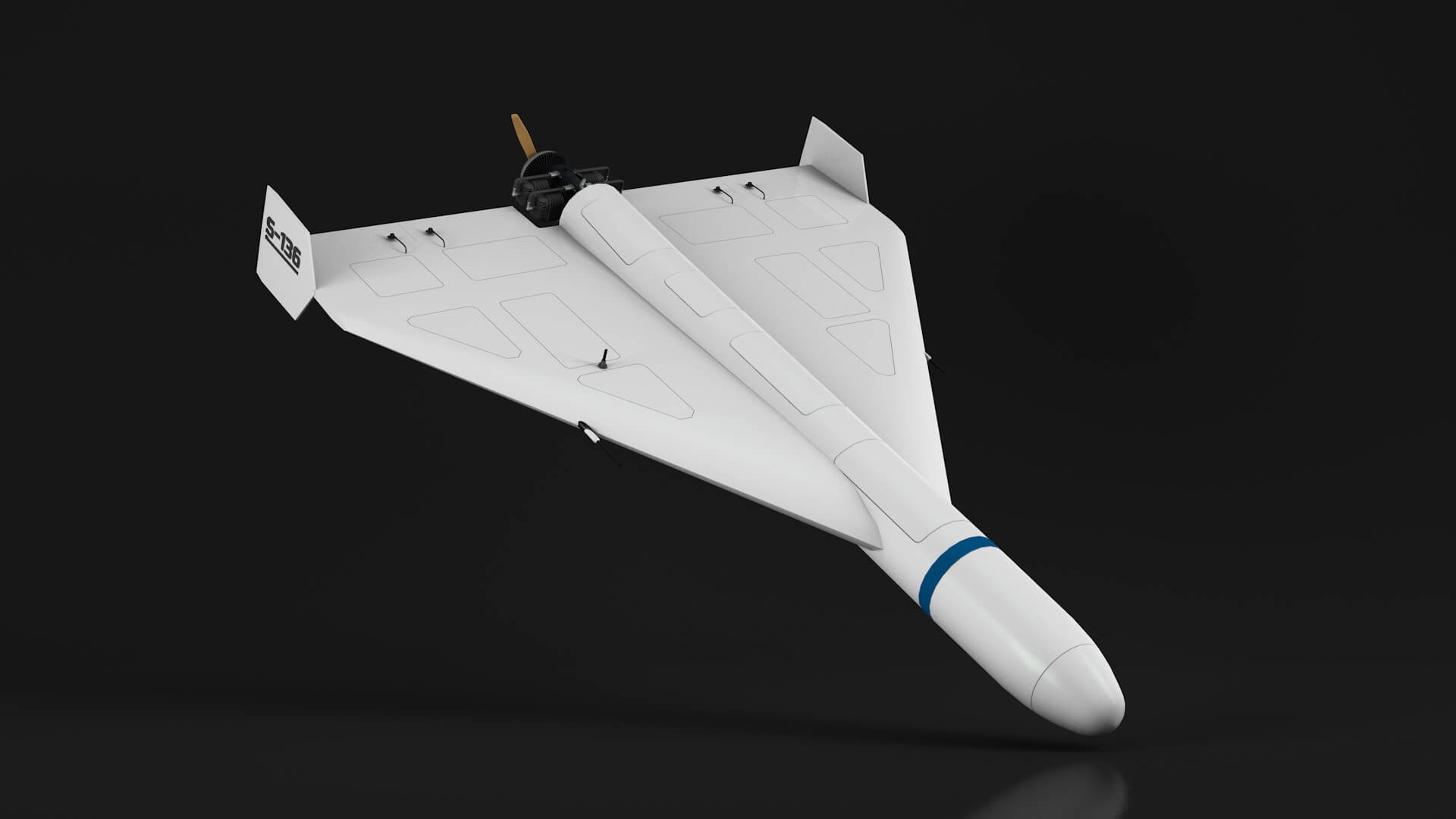 Drone Shahed 136 - 3D Model by renatodalle