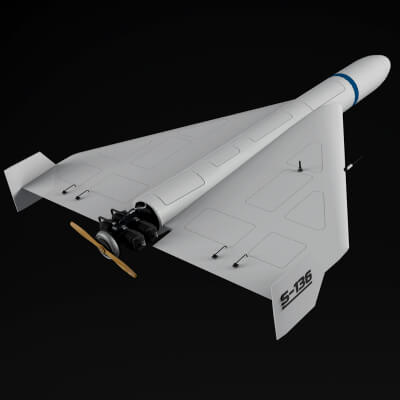 Drone Shahed 136 - 3D Model by renatodalle