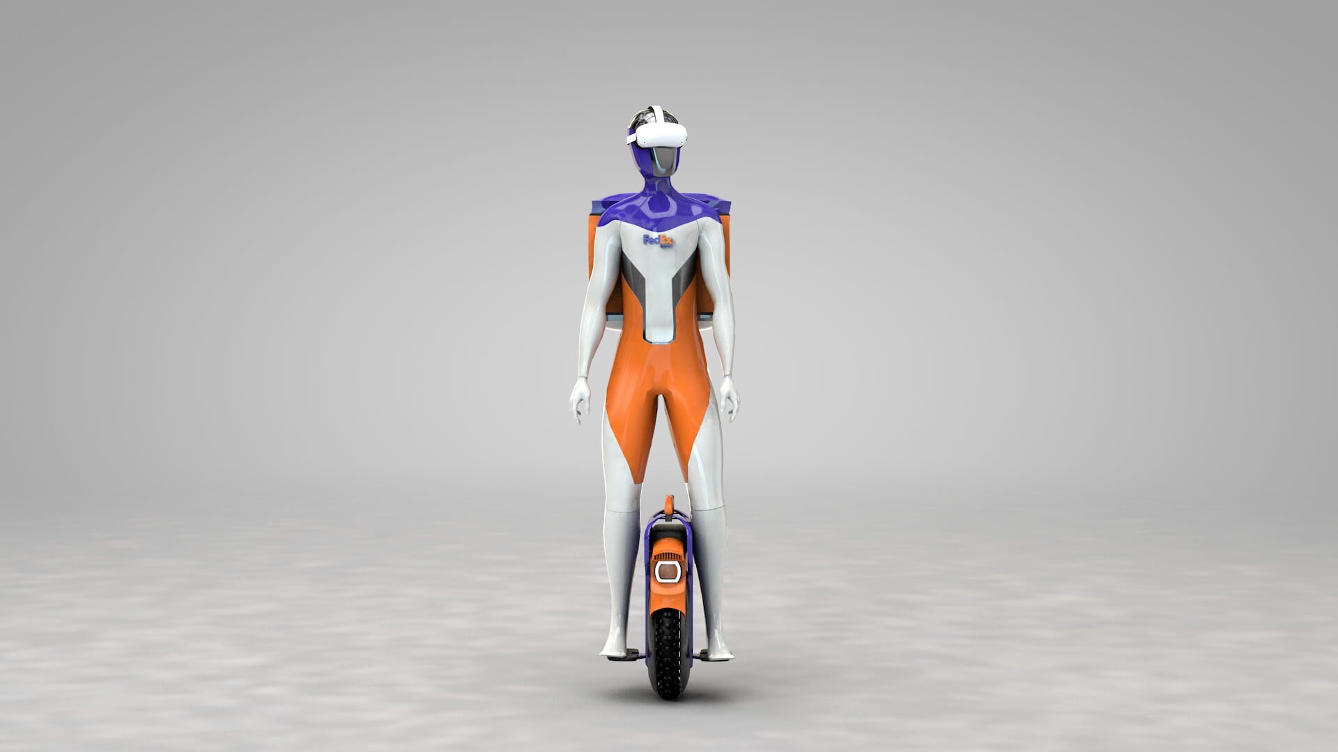 Express Robot - 3D Model by renatodalle