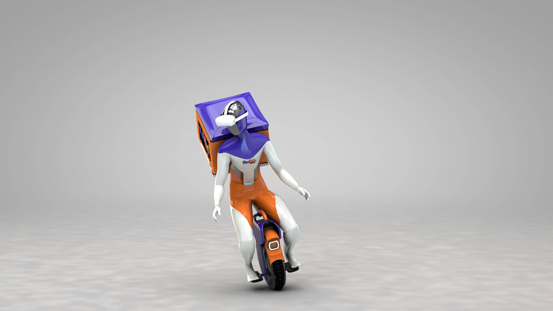 Express Robot - 3D Model by renatodalle