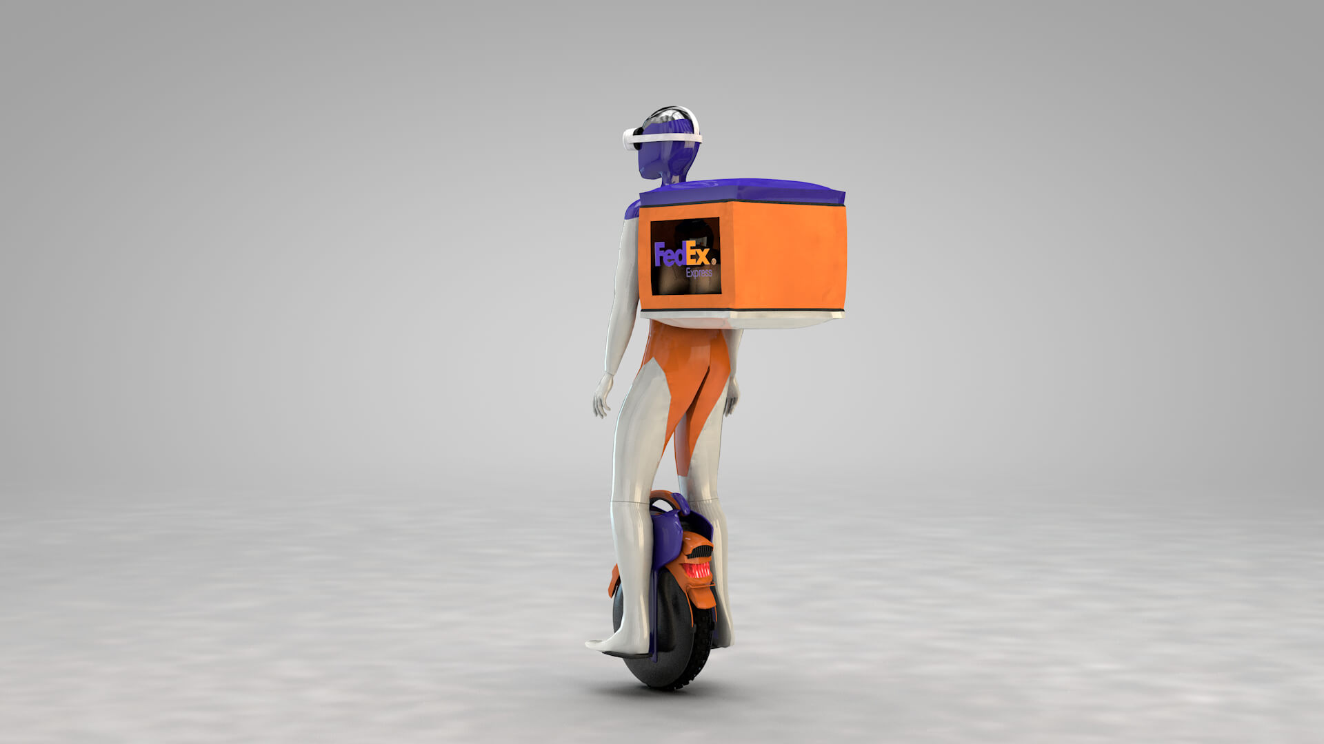 Express Robot - 3D Model by renatodalle