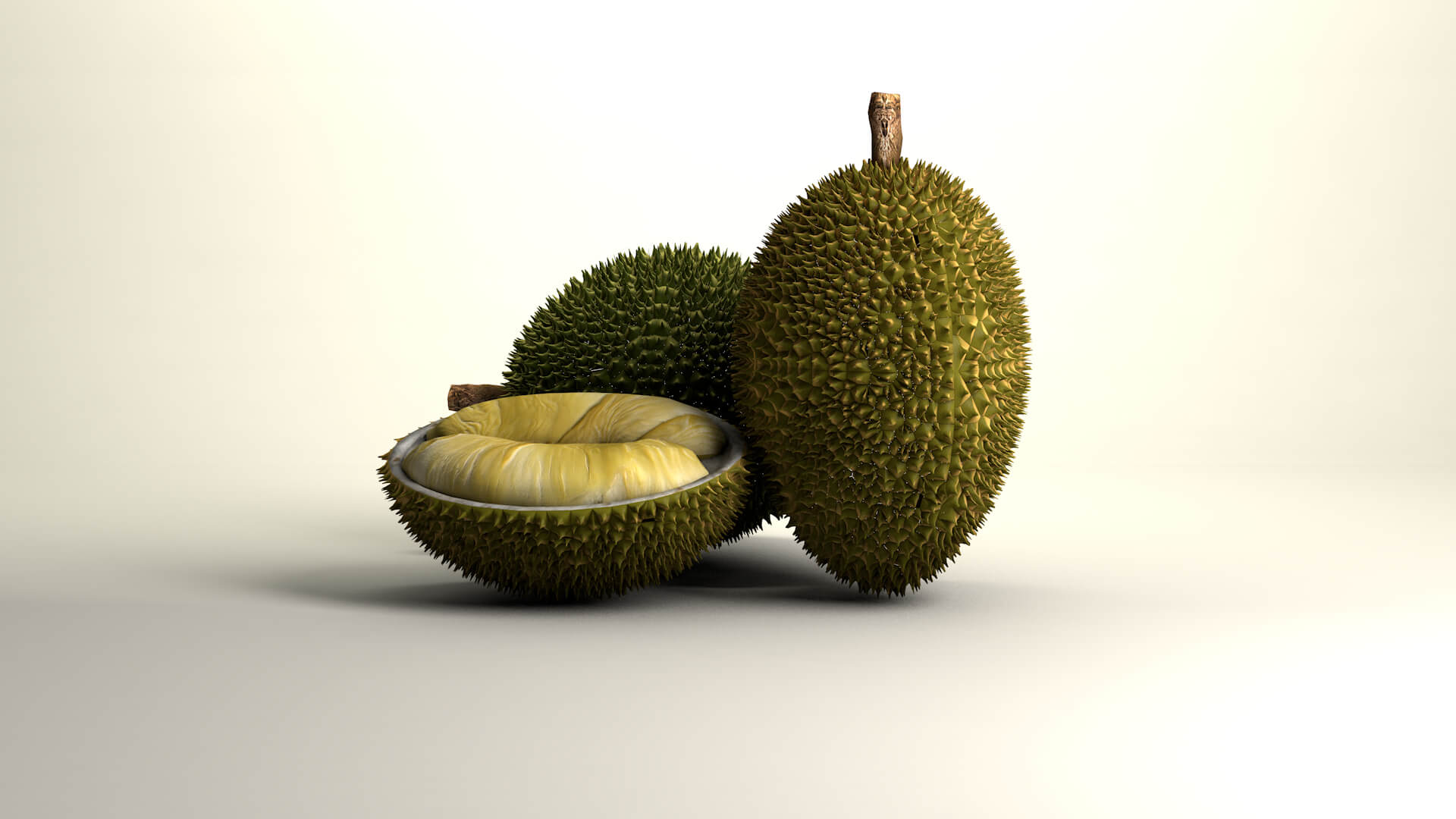 Fruit Durian - 3D Model by renatodalle