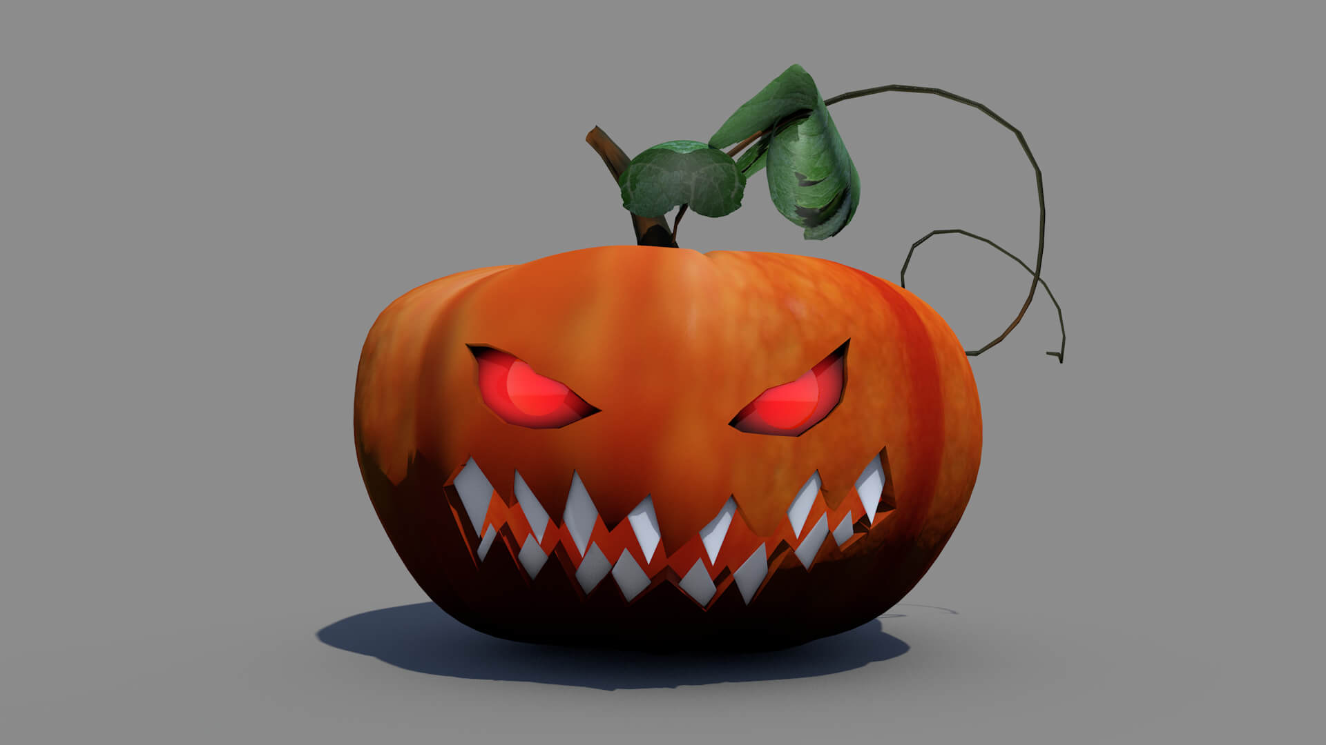 Halloween Pumpkim - 3D Model by renatodalle