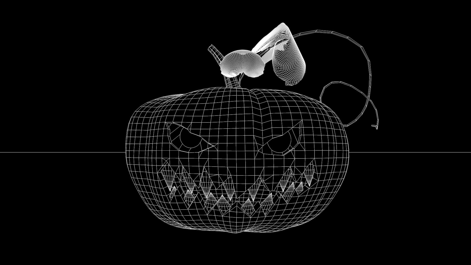Halloween Pumpkim - 3D Model by renatodalle