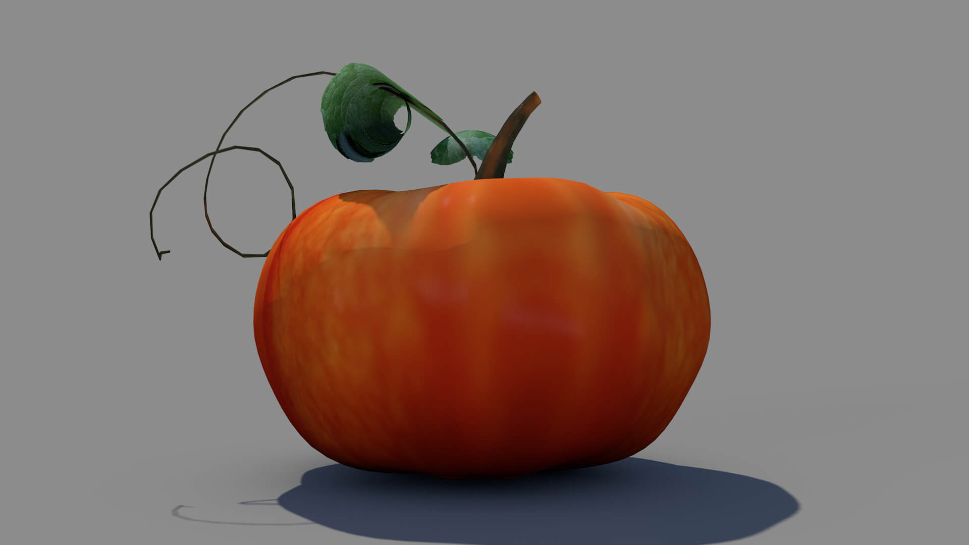 Halloween Pumpkim - 3D Model by renatodalle