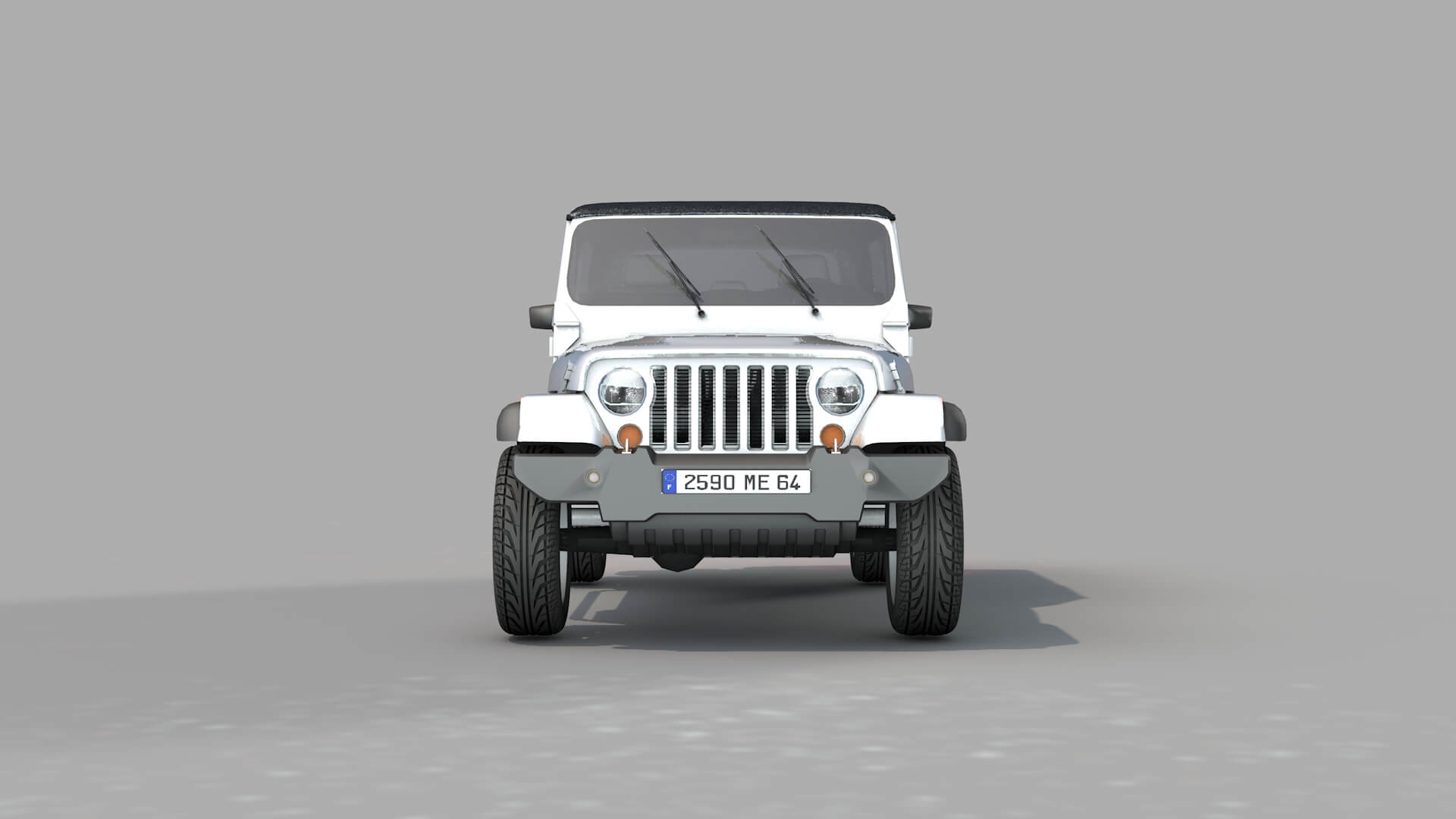 Jeep Wrangler - 3D Model by renatodalle