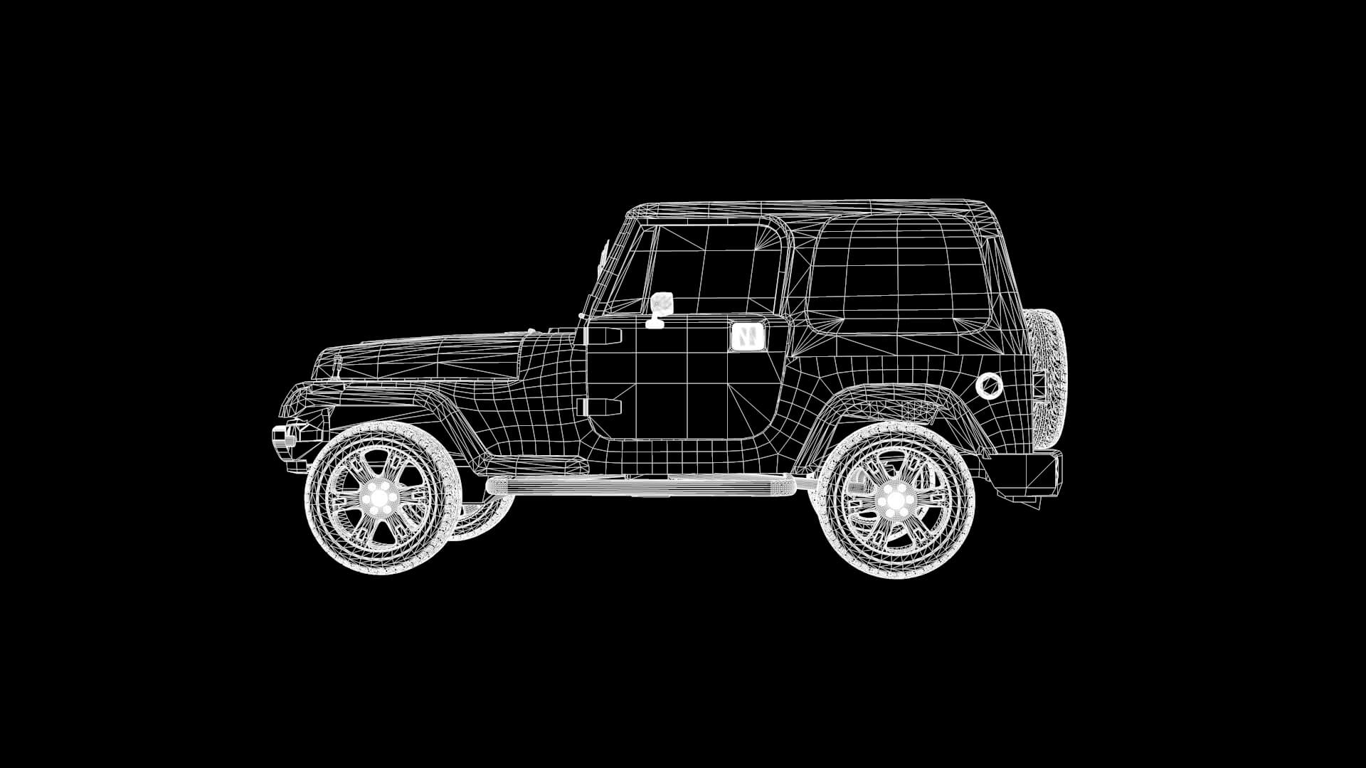 Jeep Wrangler - 3D Model by renatodalle