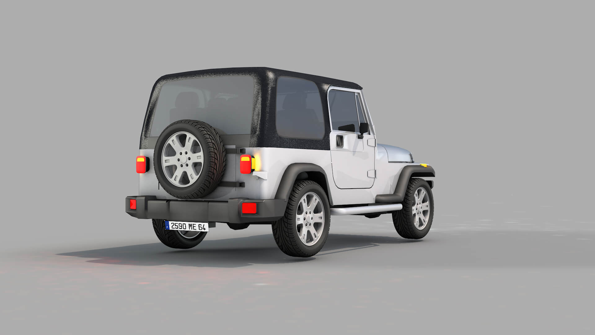 Jeep Wrangler - 3D Model by renatodalle