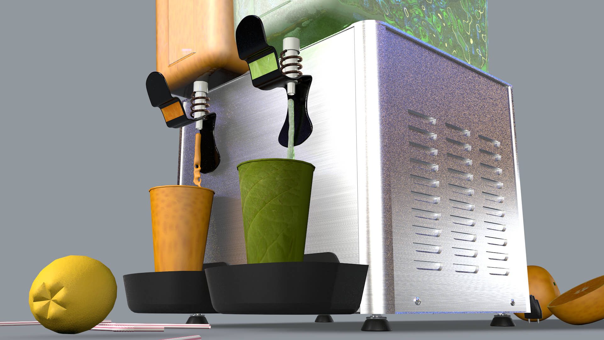 Juice Machine - 3D Model by renatodalle